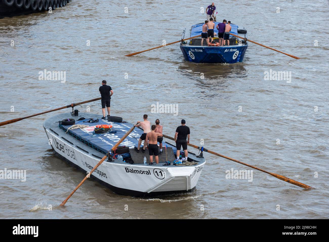 London, UK. 21 May 2022. Participants take part in the 45th Annual ...