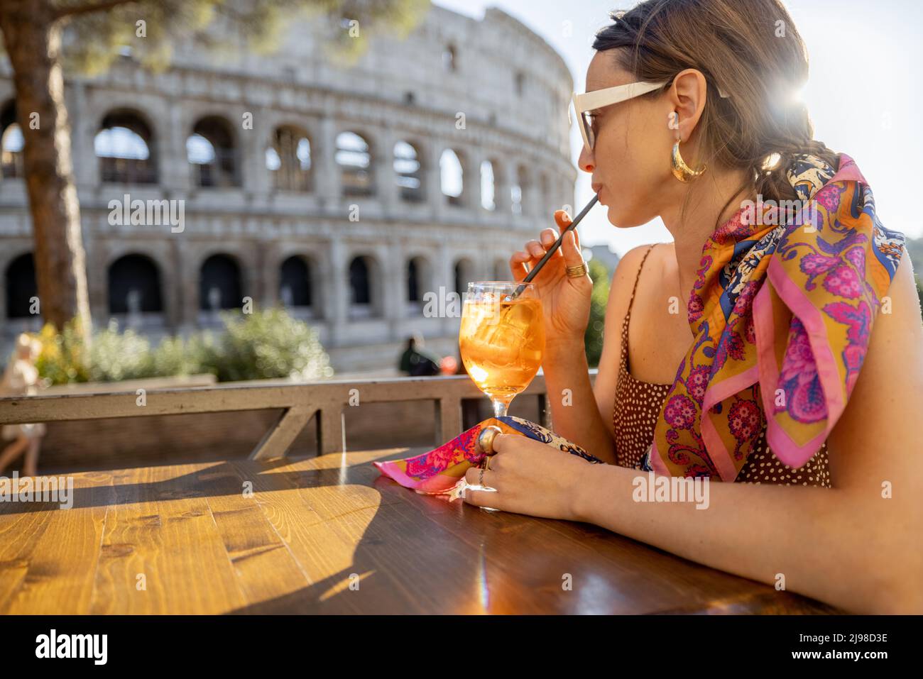 Aperol spritz rome hi-res stock photography and images - Alamy
