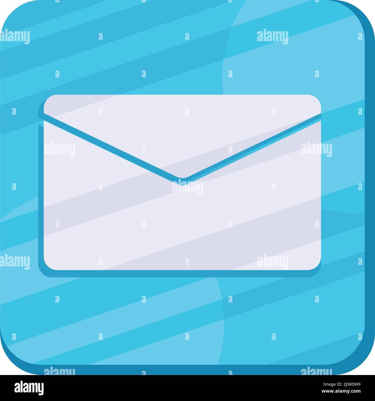 email message app button icon Stock Vector Image & Art - Alamy