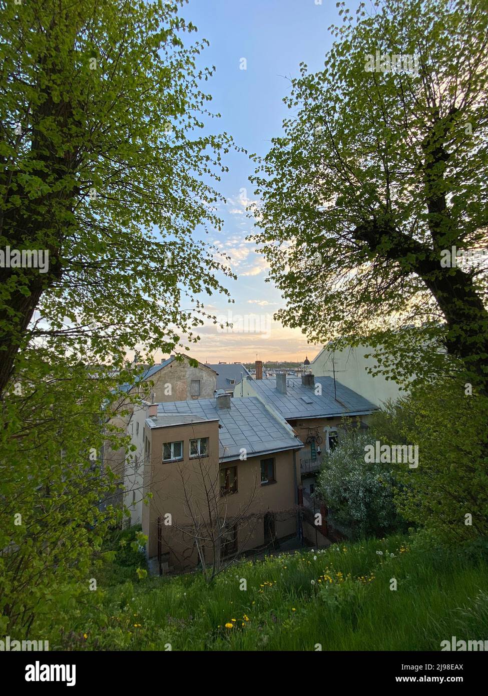 The modern city of Lviv in western Ukraine with ancient European ...