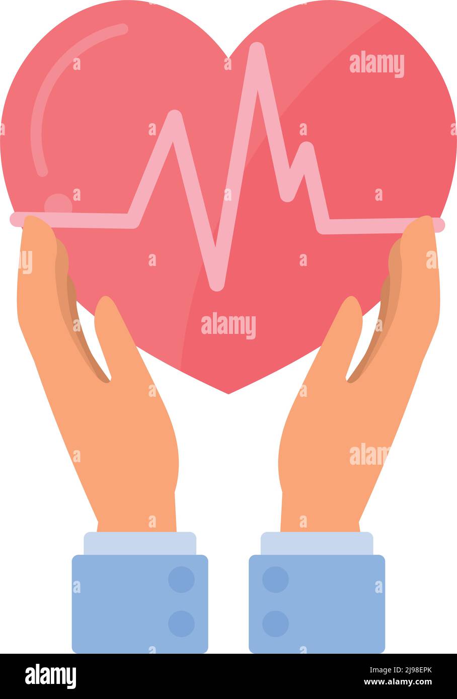 Hands protecting heart cardio hi-res stock photography and images - Alamy