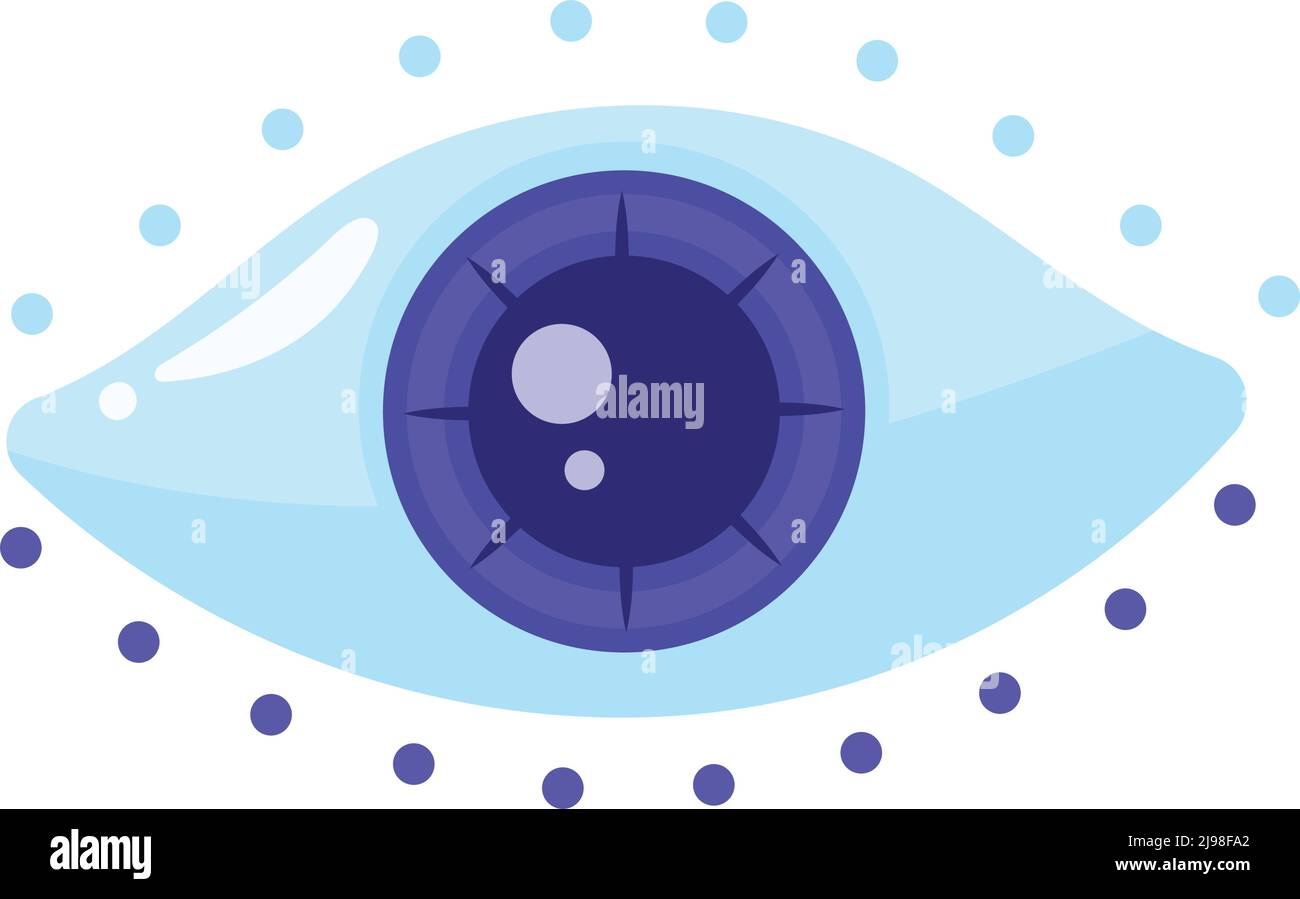 purple eye human optical icon Stock Vector Image & Art - Alamy
