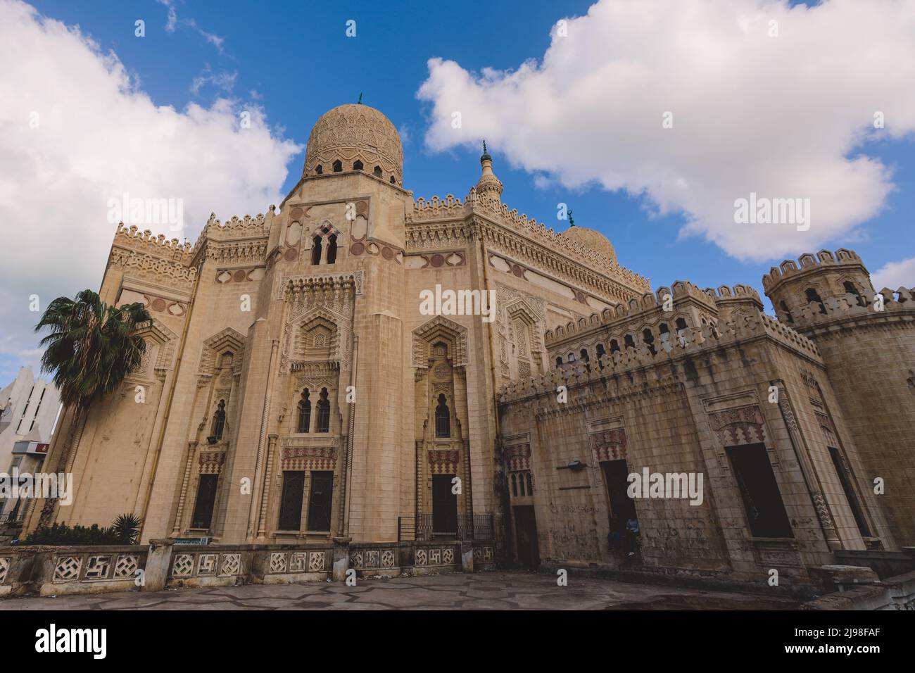 Exterior View to the Very Beautiful Example of Islamic Art - Egyptian ...