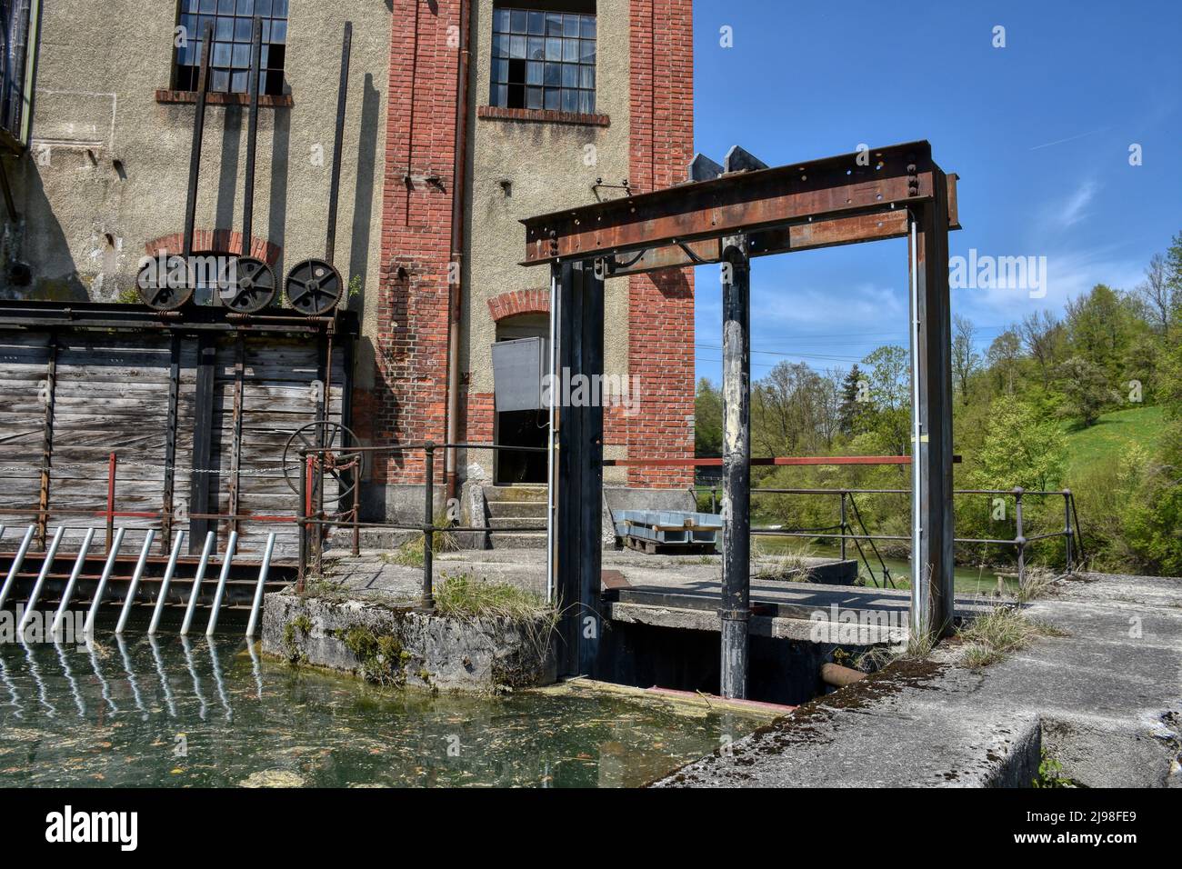 Haunoldmühle, Obergrünburg, Industriedenkmal, Produktionshalle ...