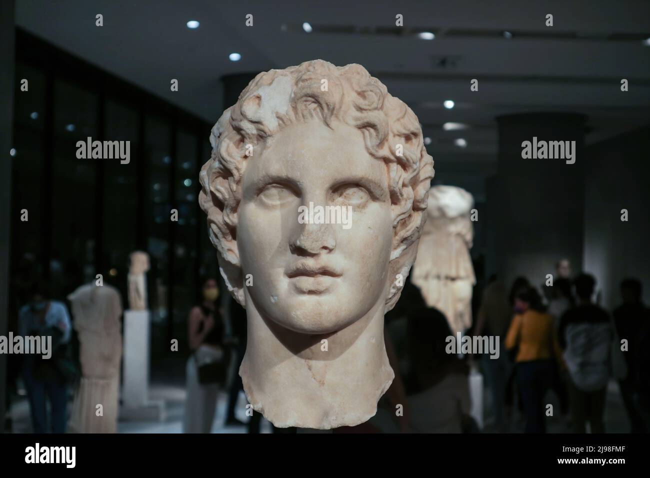 Alexander the great acropolis museum hi-res stock photography and ...
