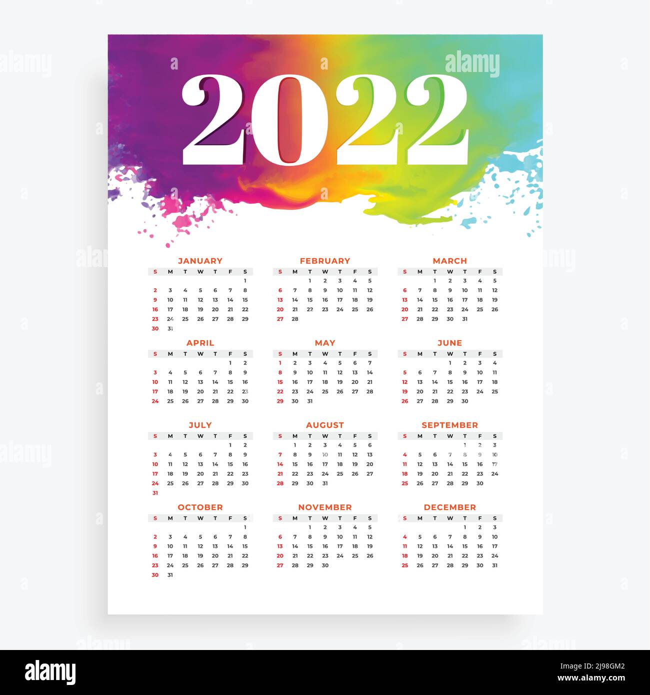 Watercolor for table Stock Vector Images - Alamy