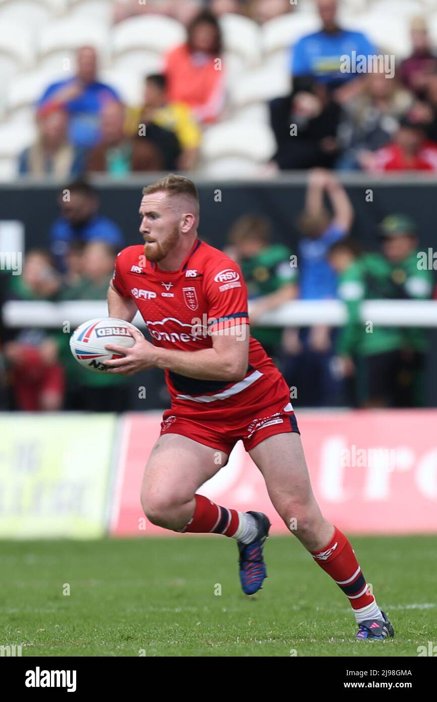 Rowan Milnes #21 of Hull KR in action during the game Stock Photo - Alamy