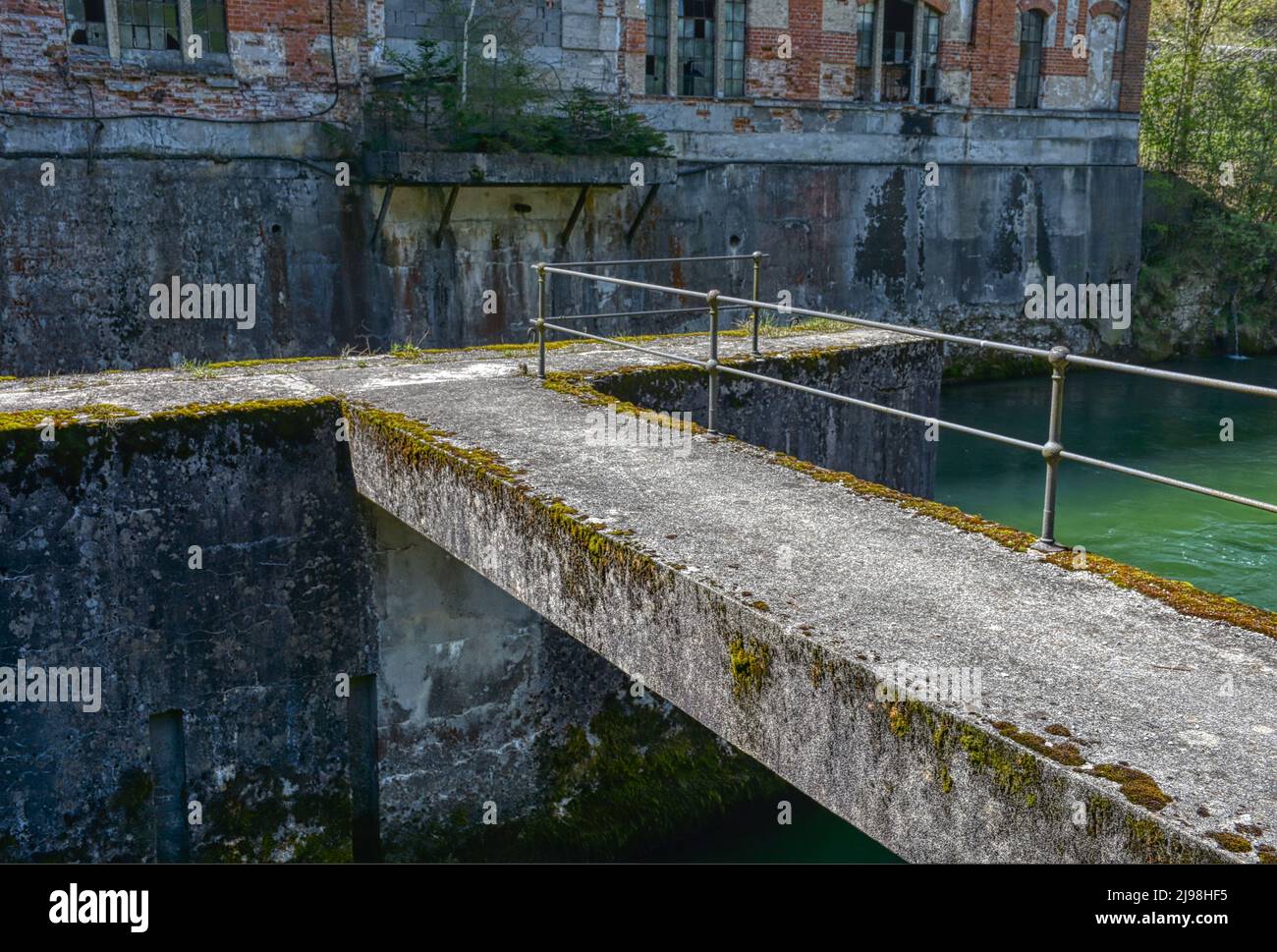 Haunoldmühle, Obergrünburg, Industriedenkmal, Produktionshalle ...