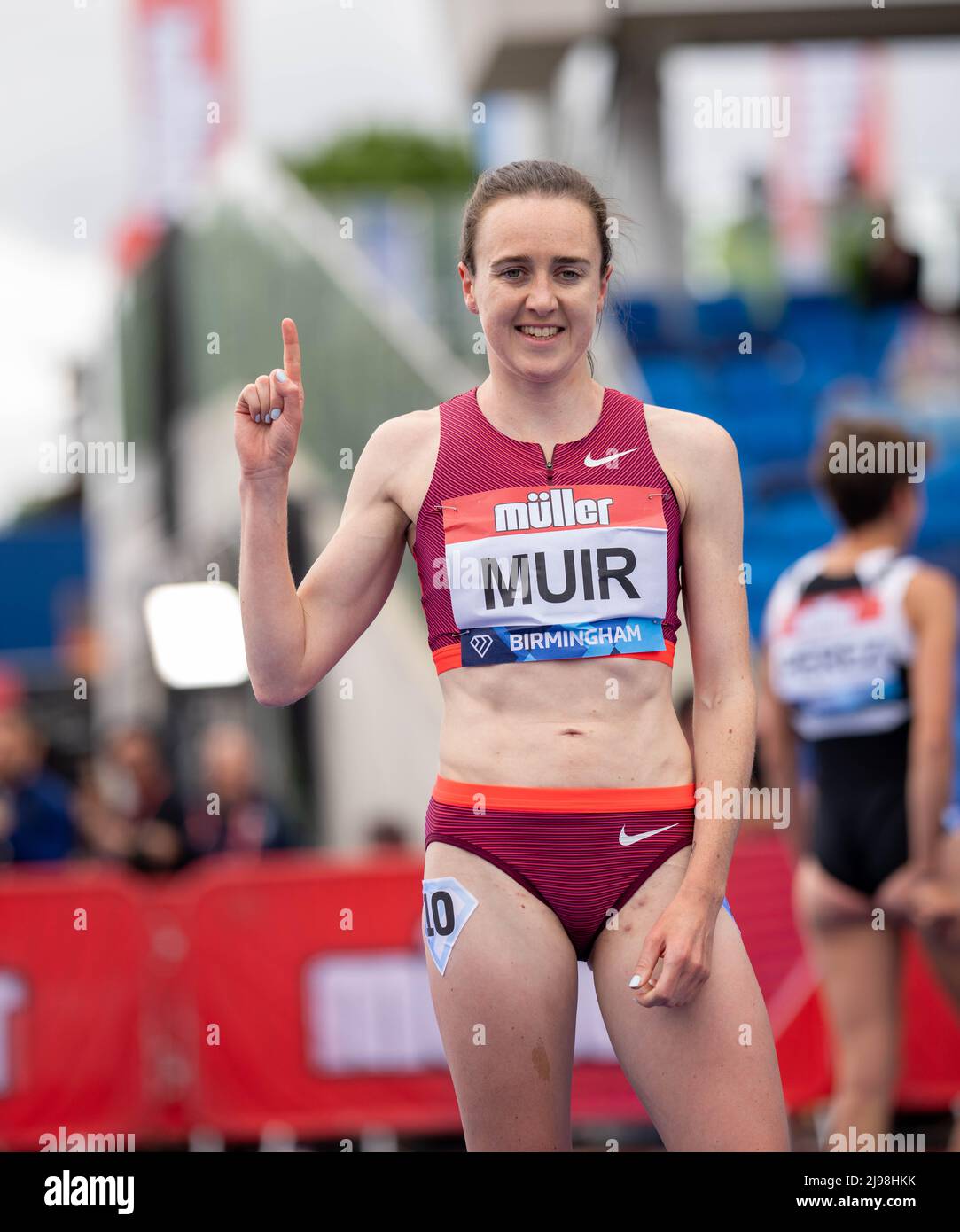 Laura Muir wins the womens 1500m Stock Photo - Alamy
