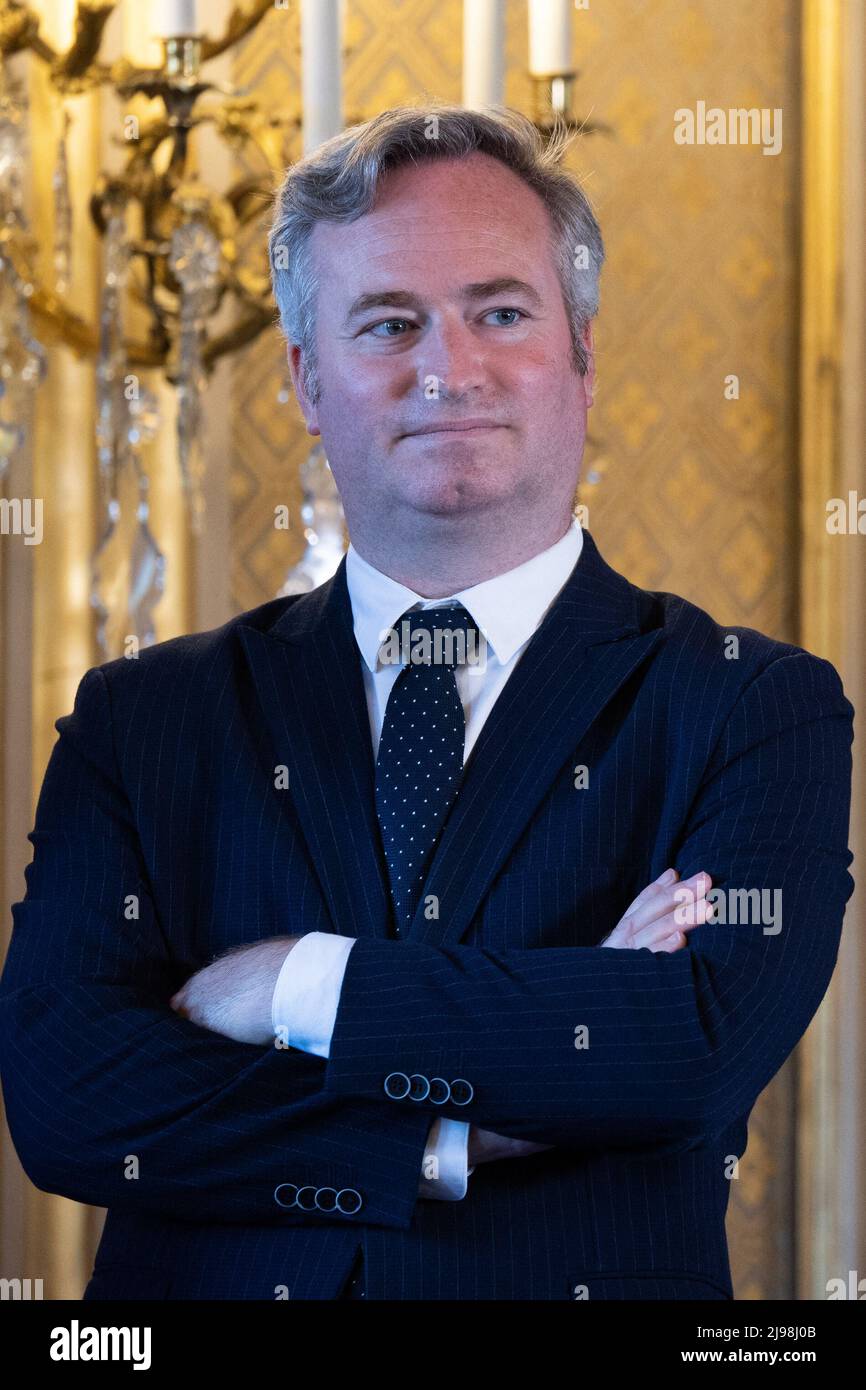 Jean-Baptiste Lemoyne during a handover ceremony at Foreign Affairs ...