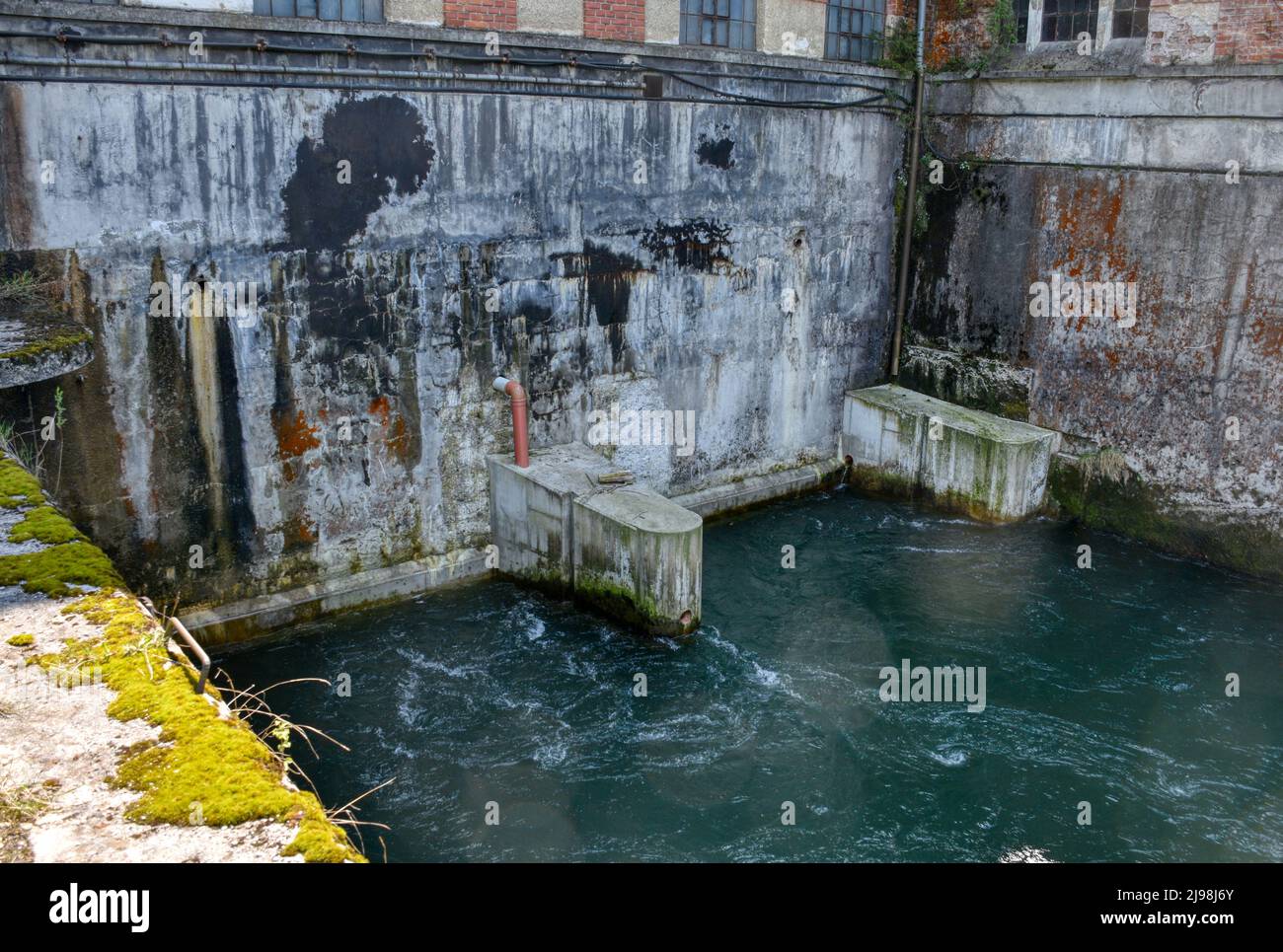 Haunoldmühle, Obergrünburg, Industriedenkmal, Produktionshalle ...