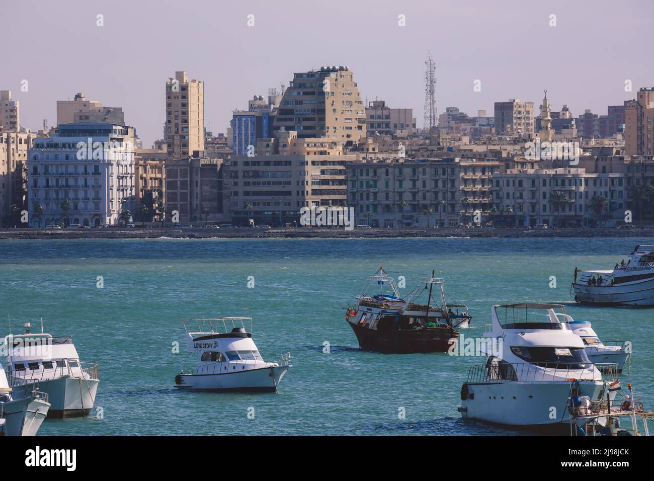 Port said egypt city architecture hi-res stock photography and images ...