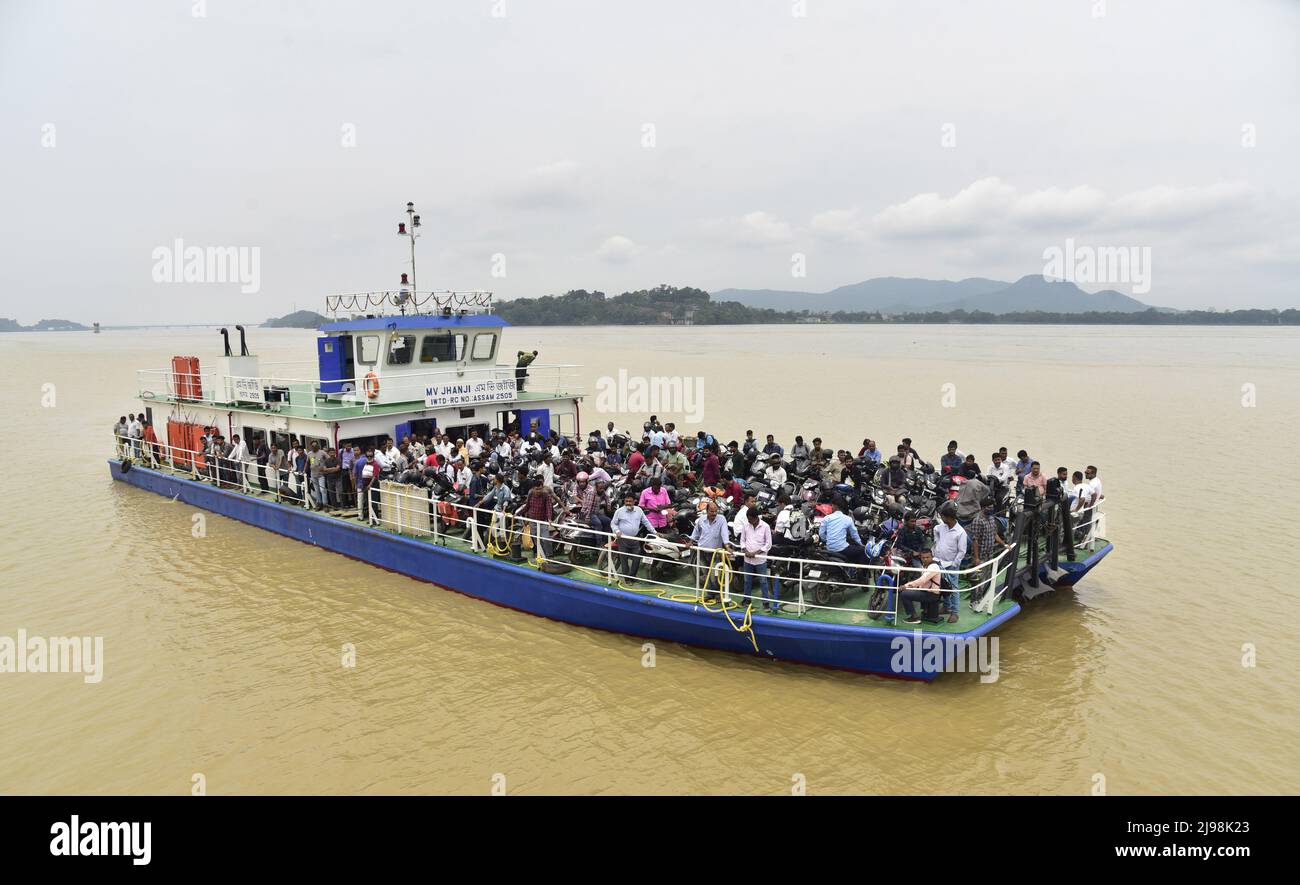 Majuli ferry hi-res stock photography and images - Alamy