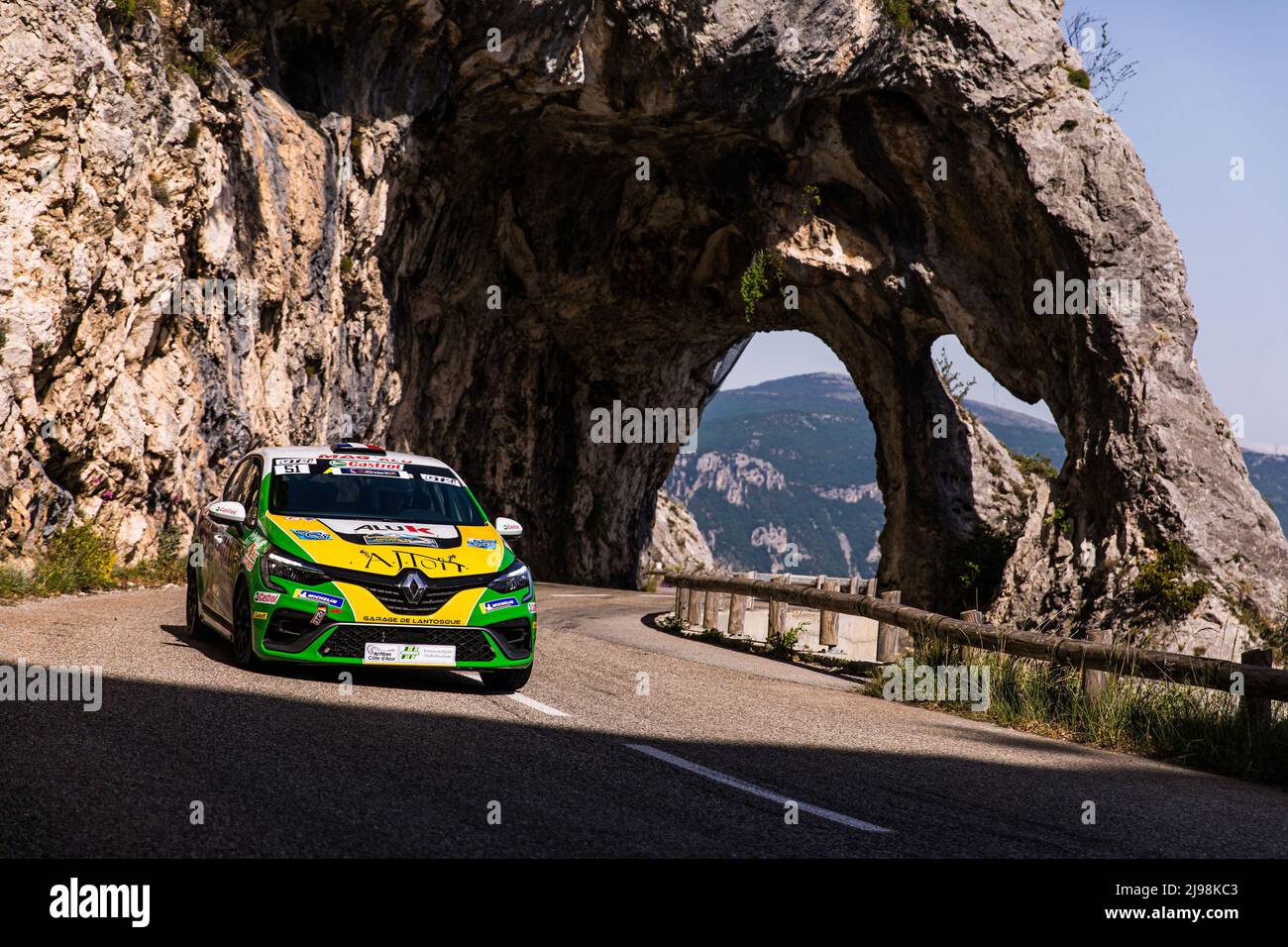 51 ASCENZI Valentin, SILVESTRE Corentin, Renault Clio RS Line, action ...
