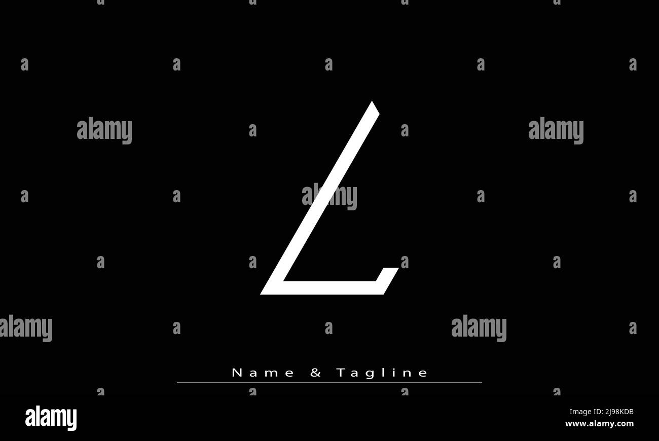 Alphabet letters Initials Monogram logo L Stock Vector Image & Art - Alamy