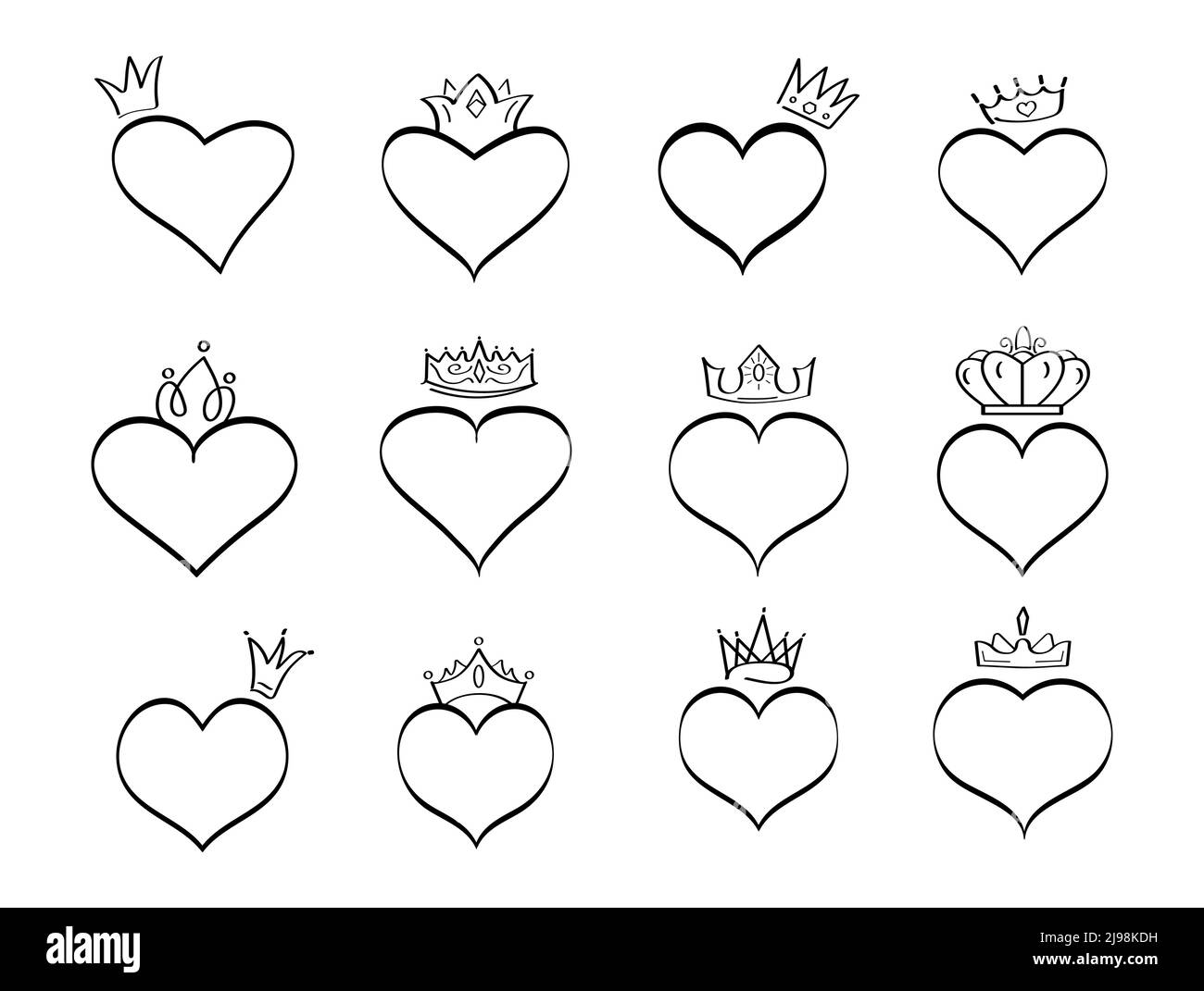 Queen Of Hearts Crown Clipart The Queen Of Hearts Adorned In A Crown