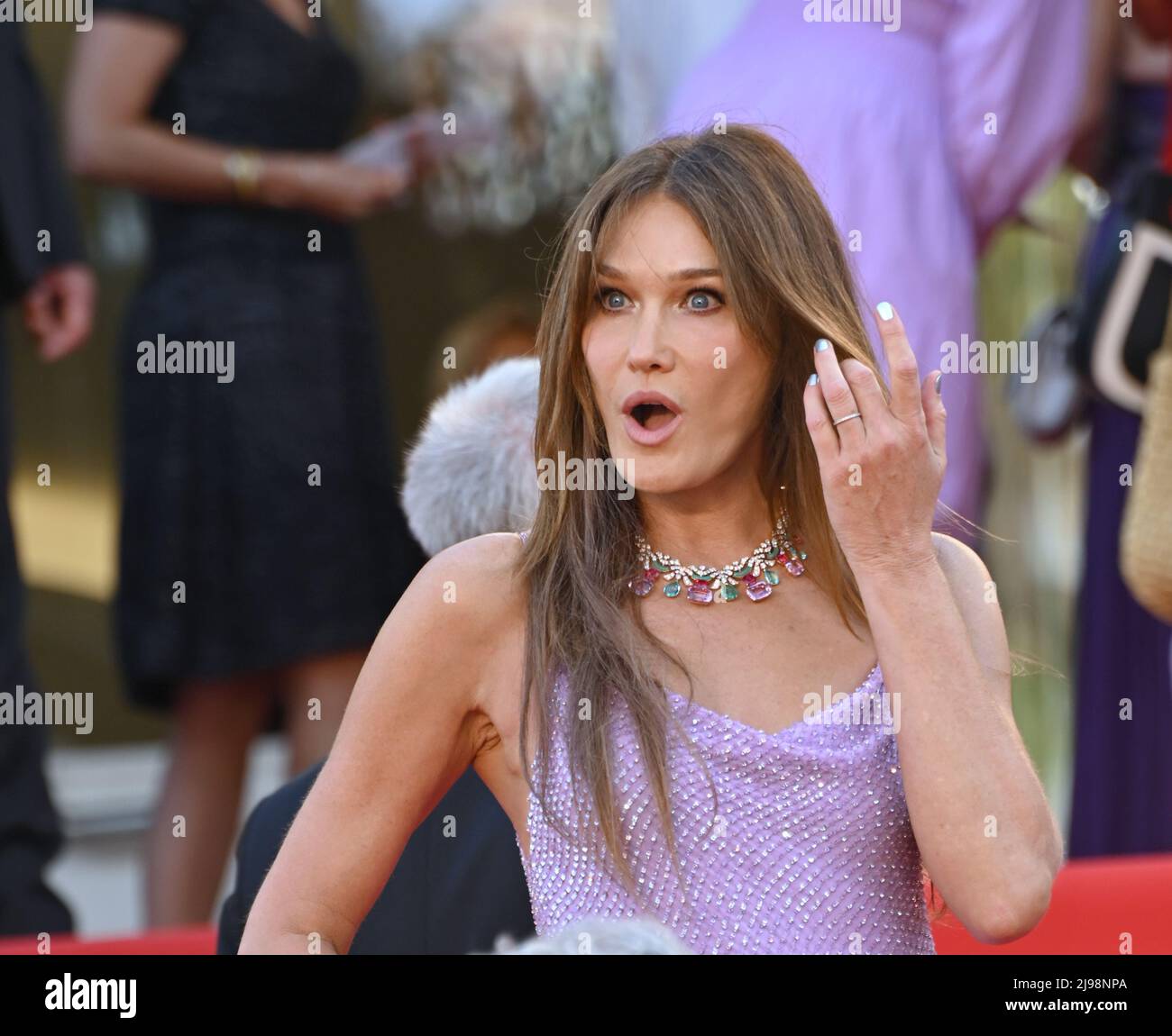 Cannes, France. 21st May, 2022. CANNES, FRANCE. May 17, 2022: Carla ...