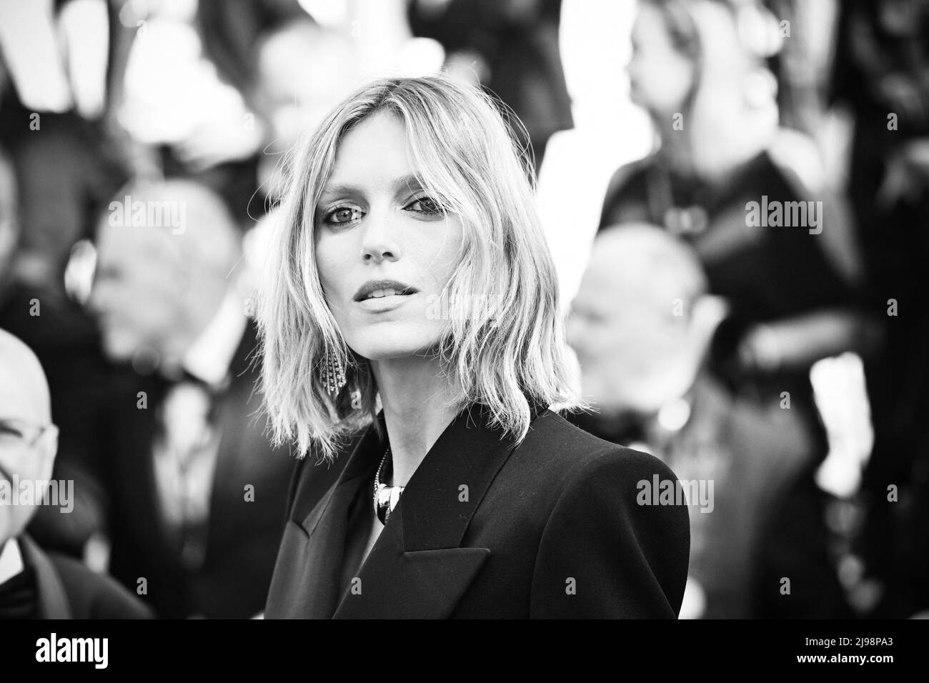 Anja Rubik attending the premiere of the movie Triangle Of Sadness ...