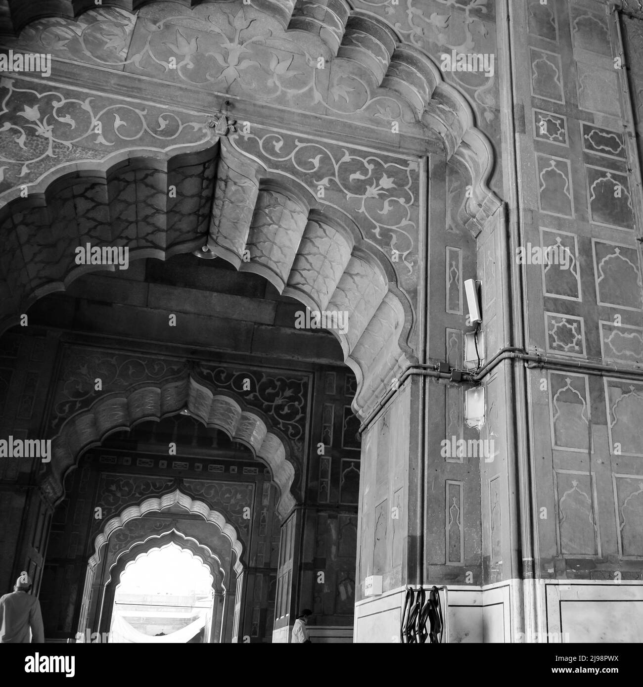 The spectacular architecture of the Great Friday Mosque (Jama Masjid ...