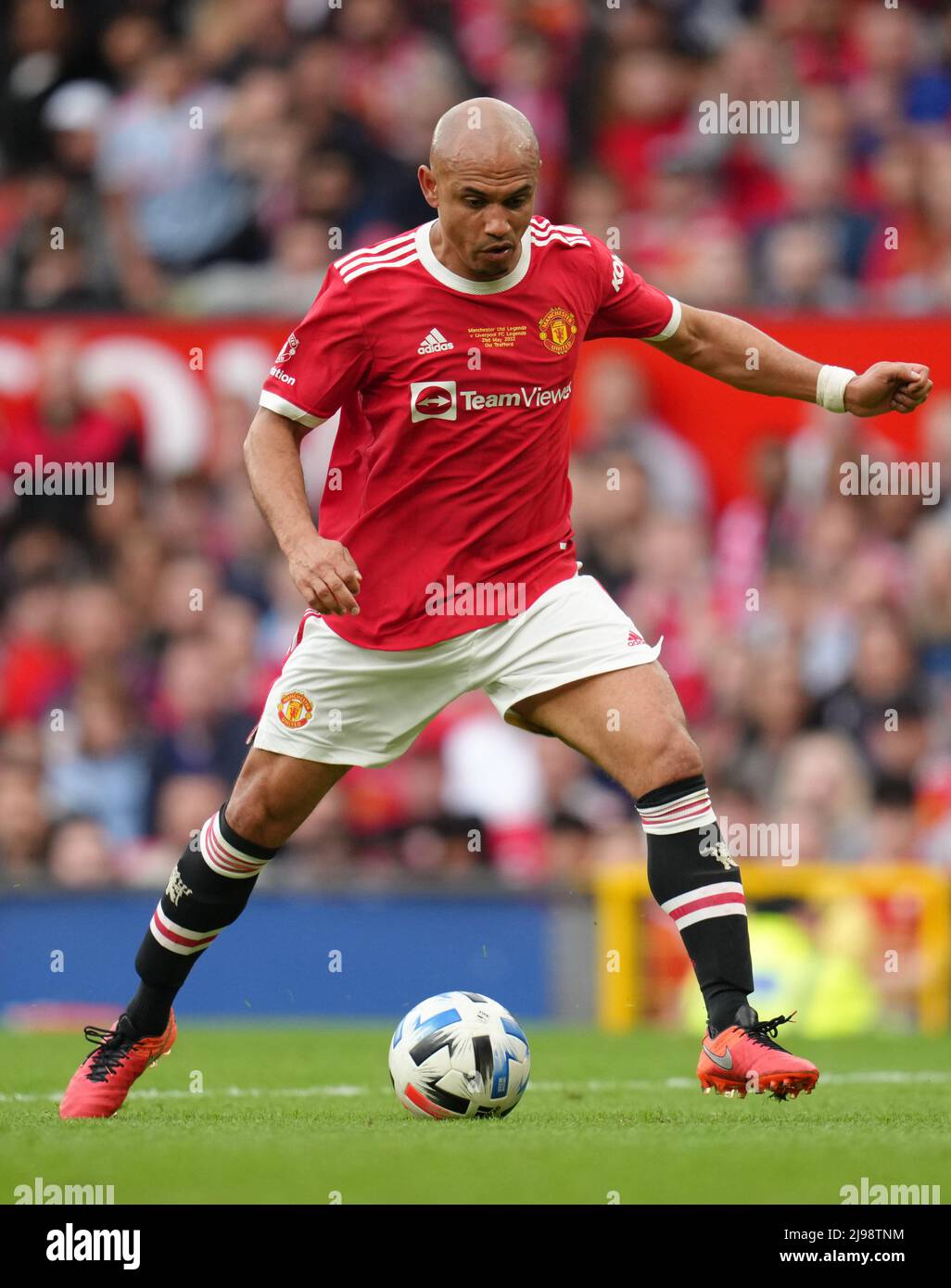 Manchester United Legends' Danny Webber during the Legends match at Old ...