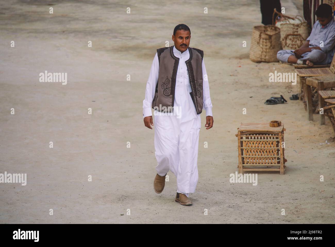 Local Egyptian People in Egyptian Siwa Oasis Stock Photo - Alamy