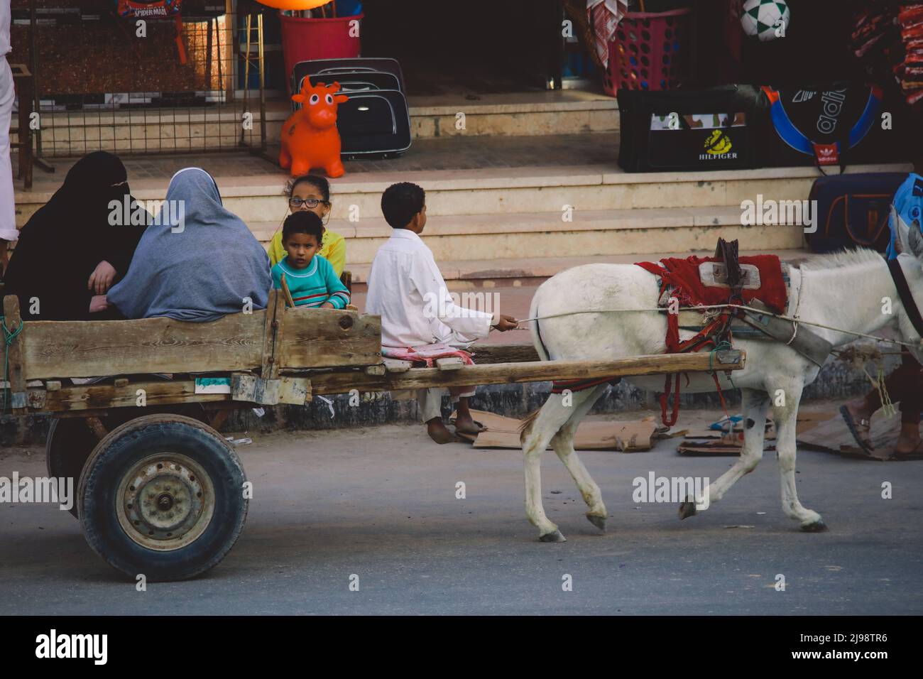 Local Egyptian People in Egyptian Siwa Oasis Stock Photo - Alamy
