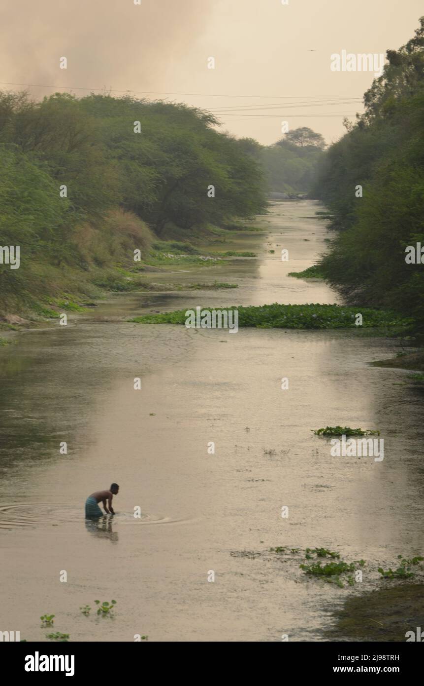 Fisherman small fish hi-res stock photography and images - Alamy