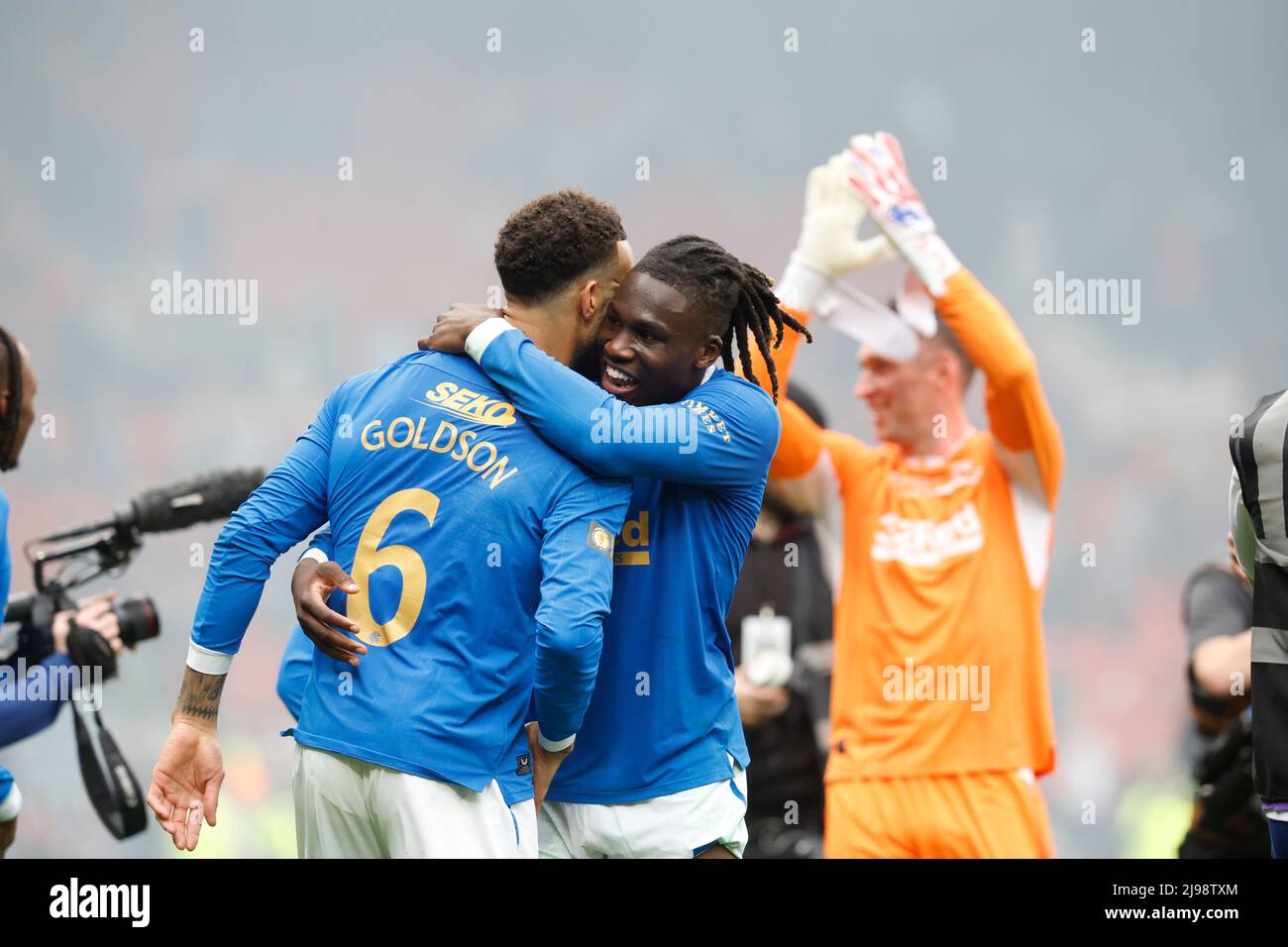 Hampden Park, Glasgow, UK. 21st May, 2022. Scottish FA Cup Final ...