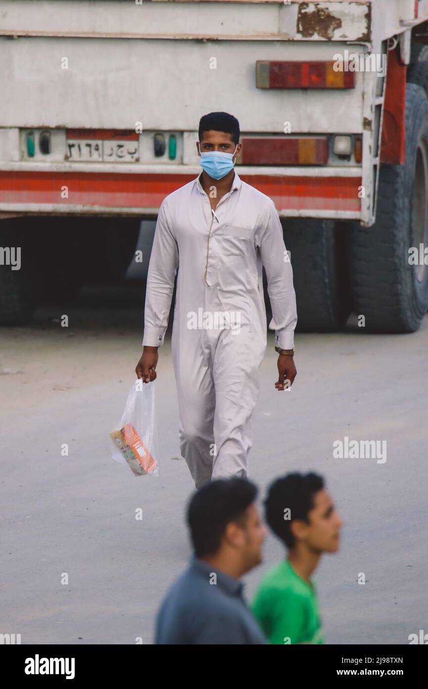 Local Egyptian People in Egyptian Siwa Oasis Stock Photo - Alamy