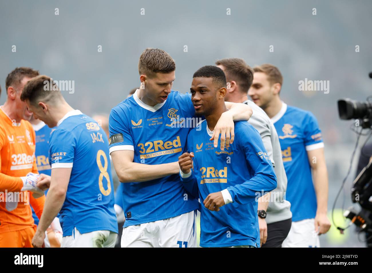 Hampden Park, Glasgow, UK. 21st May, 2022. Scottish FA Cup Final ...