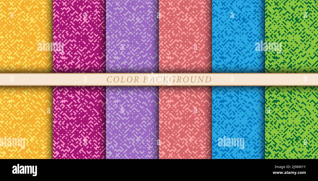 set of seamless decorative patterns from arbitrary shapes for texture ...