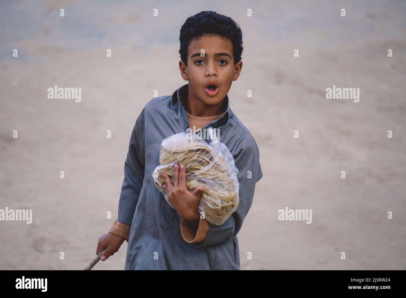 Local Egyptian People in Egyptian Siwa Oasis Stock Photo - Alamy
