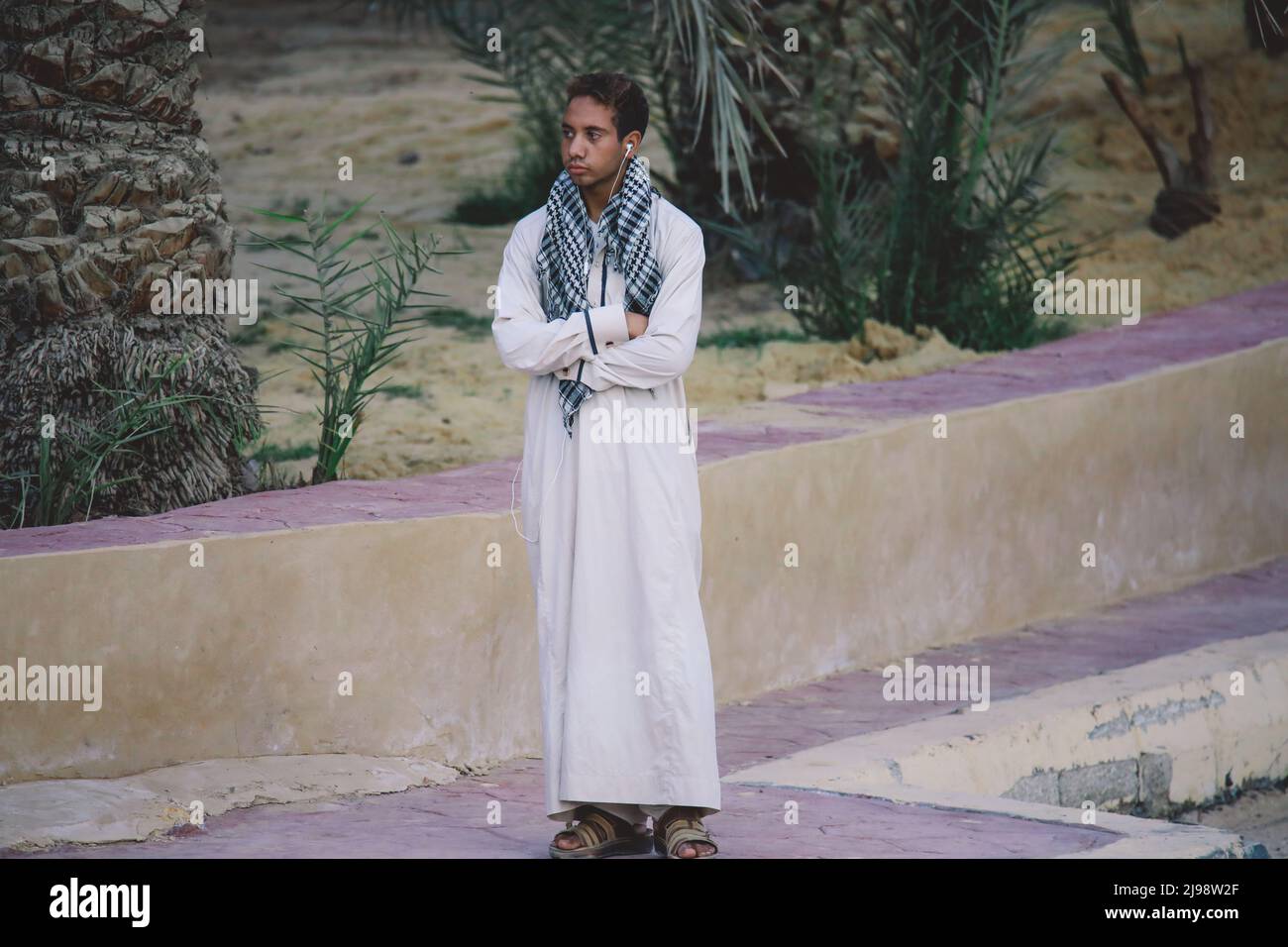 Local Egyptian People in Egyptian Siwa Oasis Stock Photo - Alamy