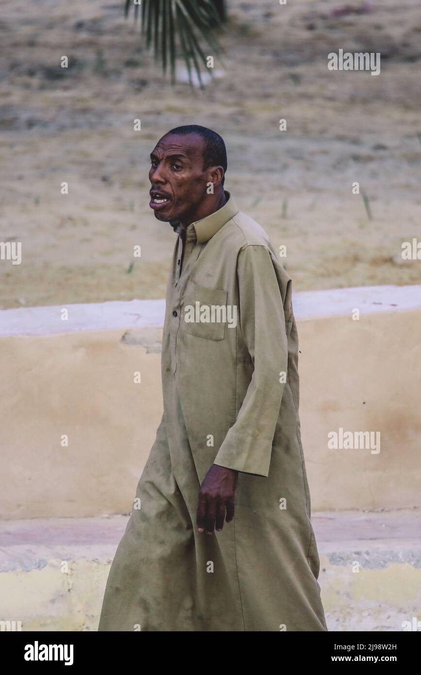Local Egyptian People in Egyptian Siwa Oasis Stock Photo - Alamy