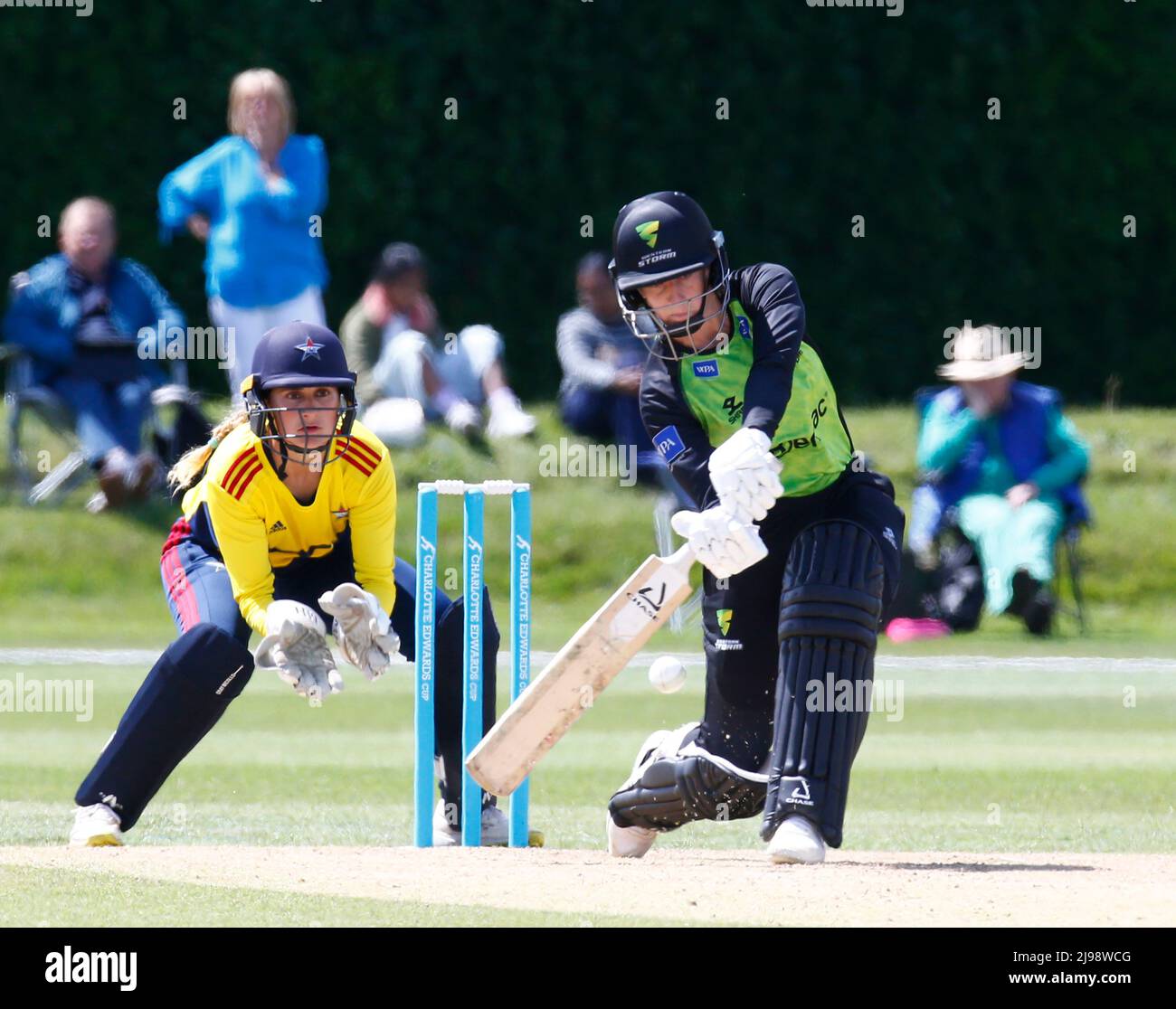 BECKENHAM ENGLAND - MAY 21 :Western Storm's Fi Morris during Charlotte ...