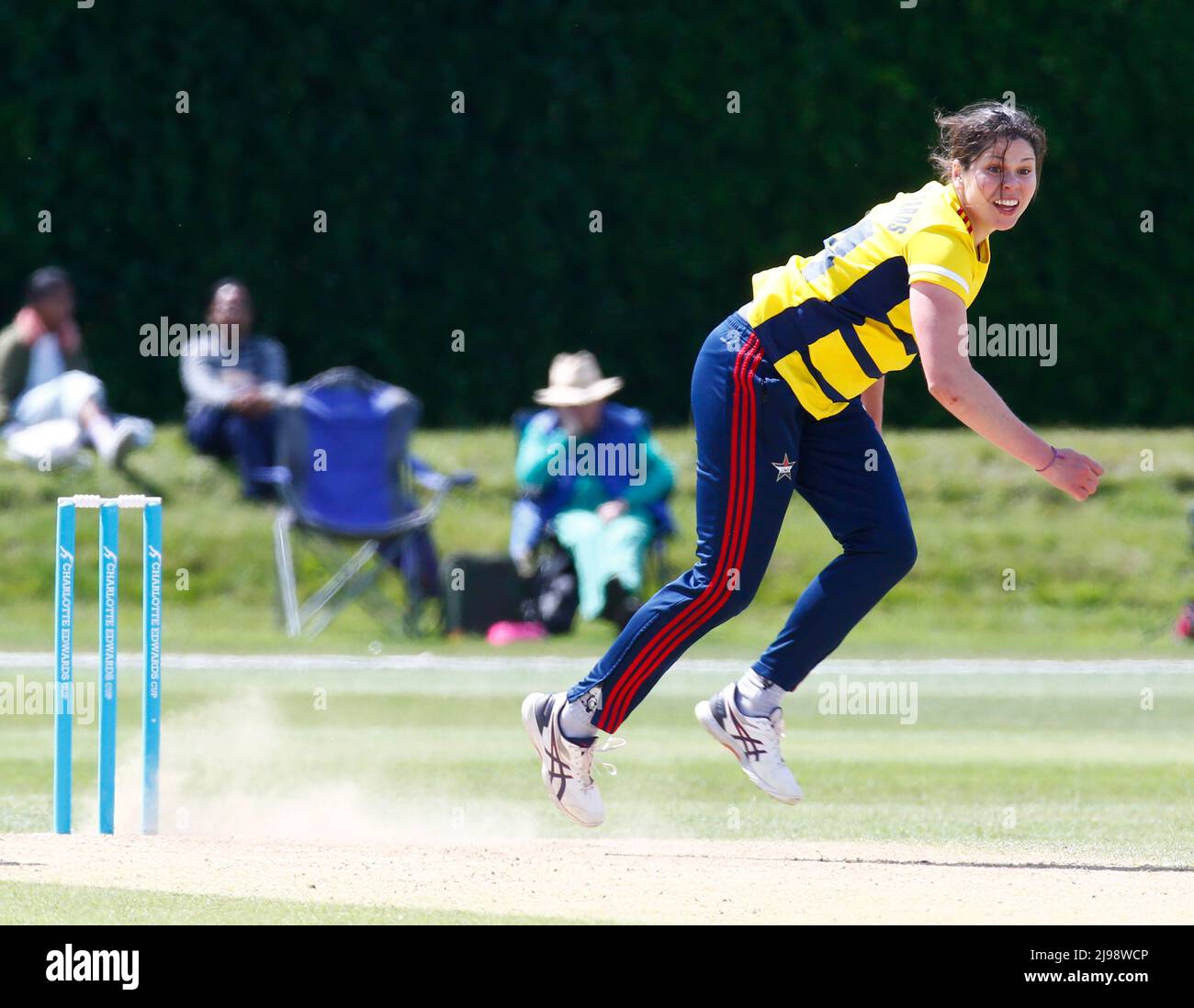 BECKENHAM ENGLAND - MAY 21 : South East Stars Alice Davidson-Richards ...