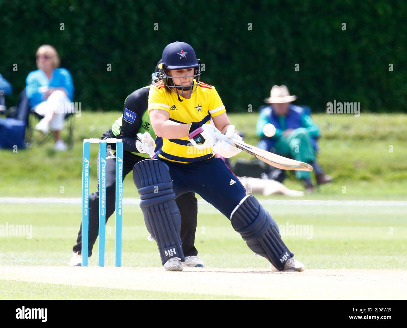 BECKENHAM ENGLAND - MAY 21 : South East Stars Aylish Cranstone during ...