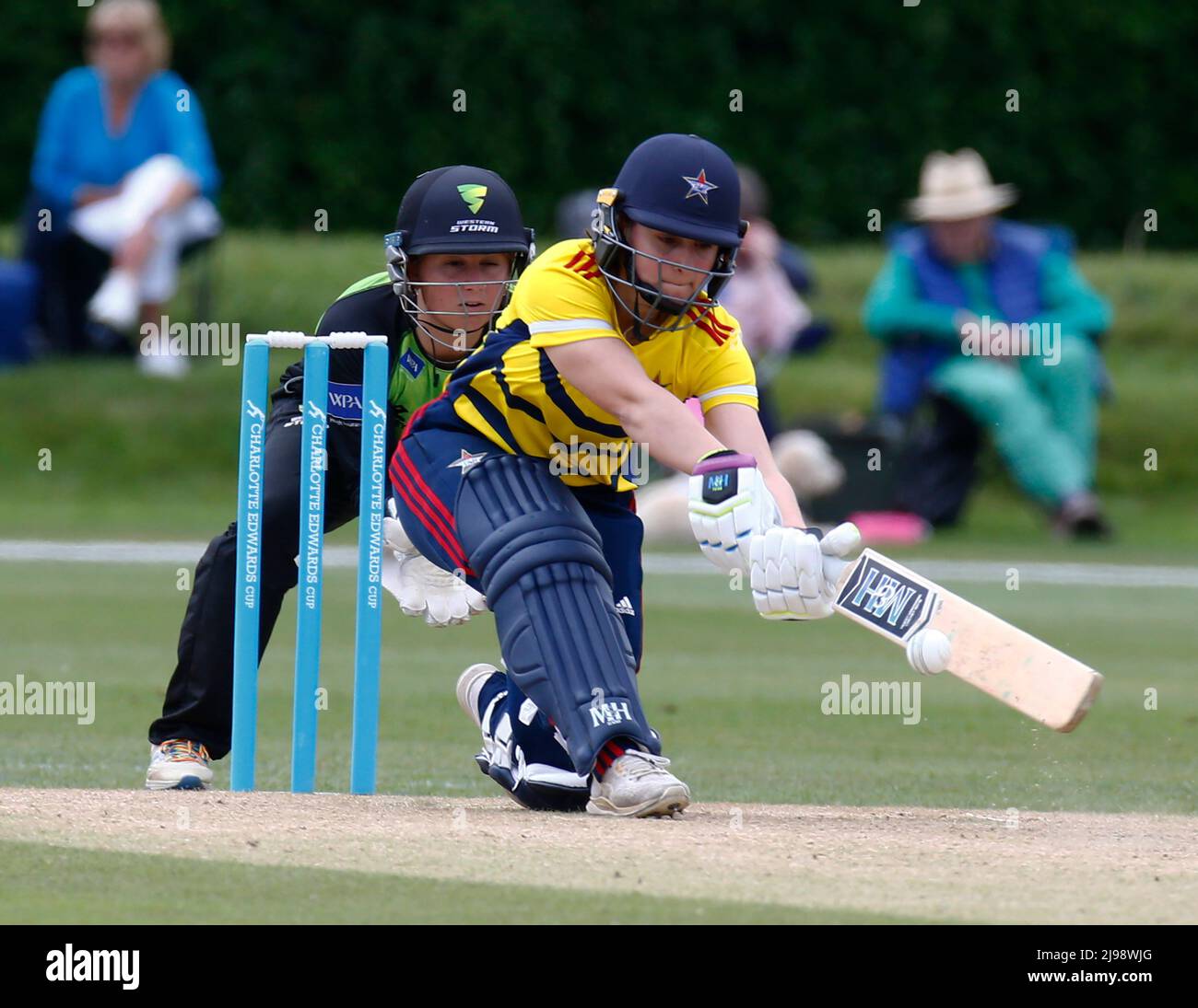 BECKENHAM ENGLAND - MAY 21 : South East Stars Aylish Cranstone during ...