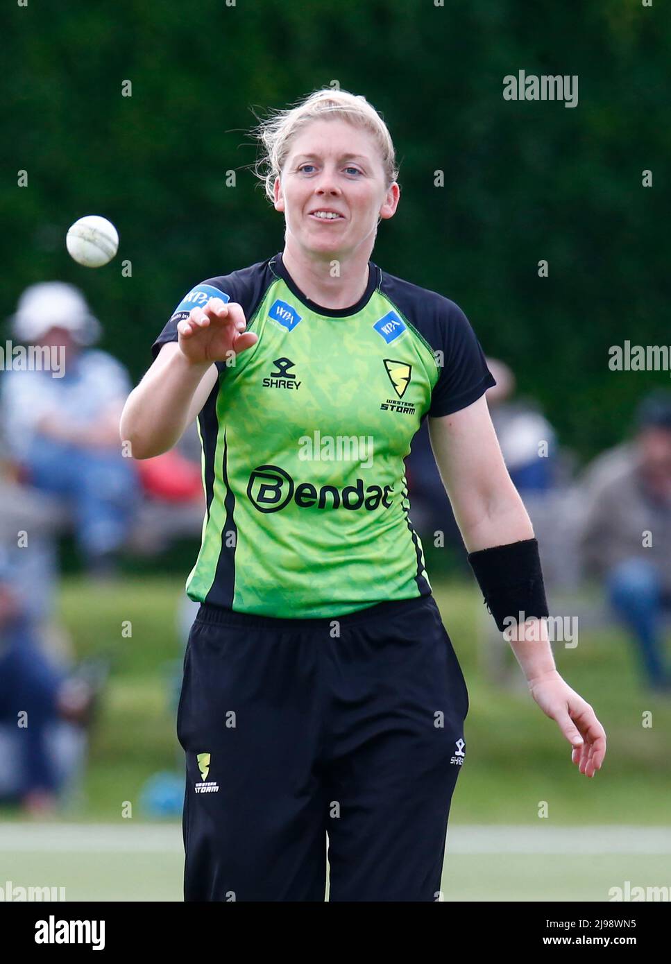 BECKENHAM ENGLAND - MAY 21 :Western Storm's Heather Knight during ...
