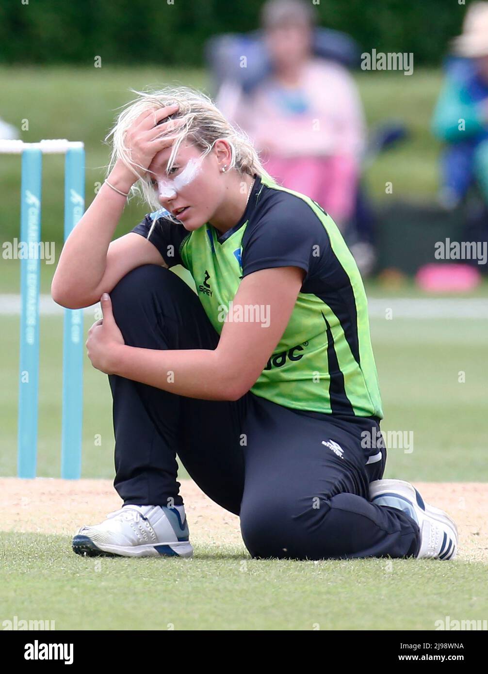 BECKENHAM ENGLAND - MAY 21 : Western Storm's Katie George during ...