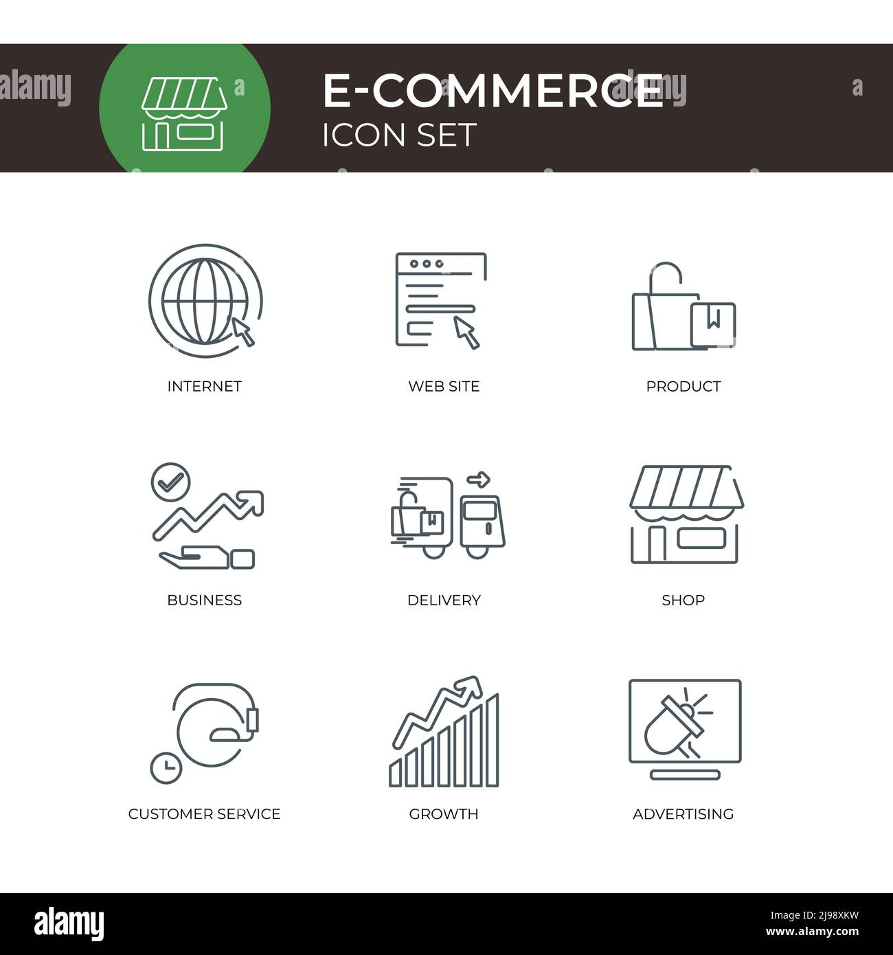 Customizable icons hi-res stock photography and images - Alamy