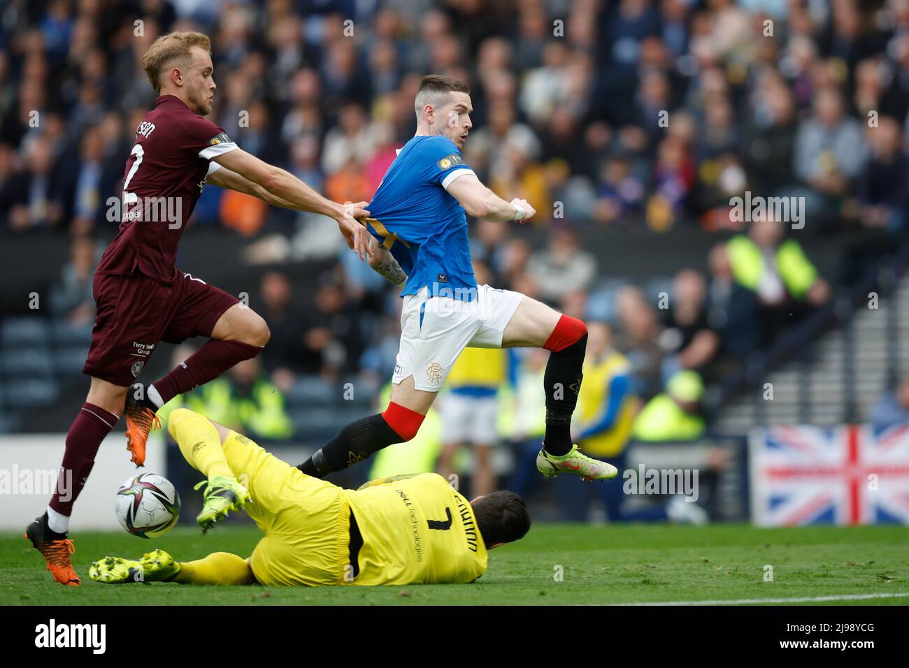 Hampden Park, Glasgow, UK. 21st May, 2022. Scottish FA Cup Final ...