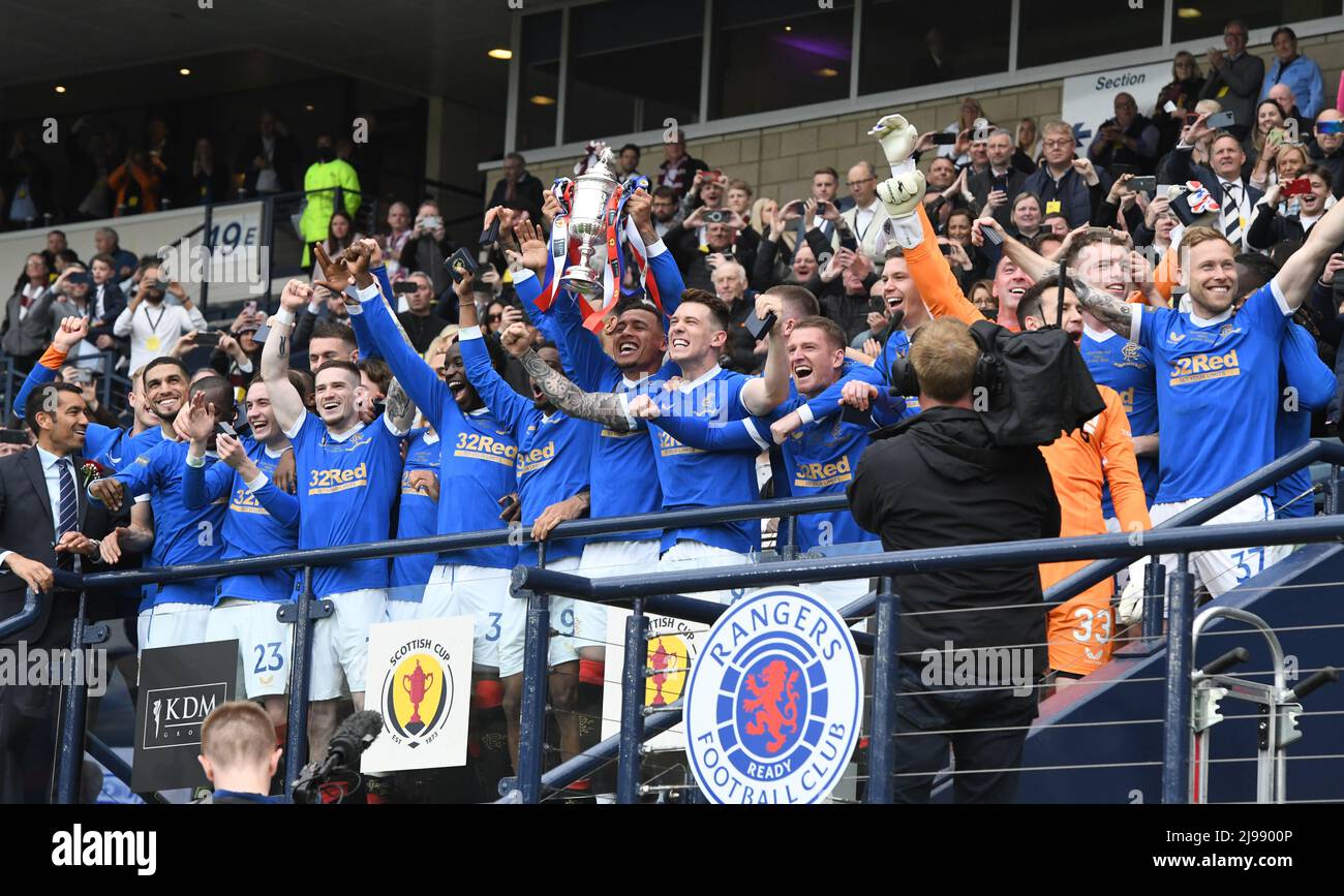 Hampden park glasgow scotland uk rangers vs heart of midlothian hi-res ...