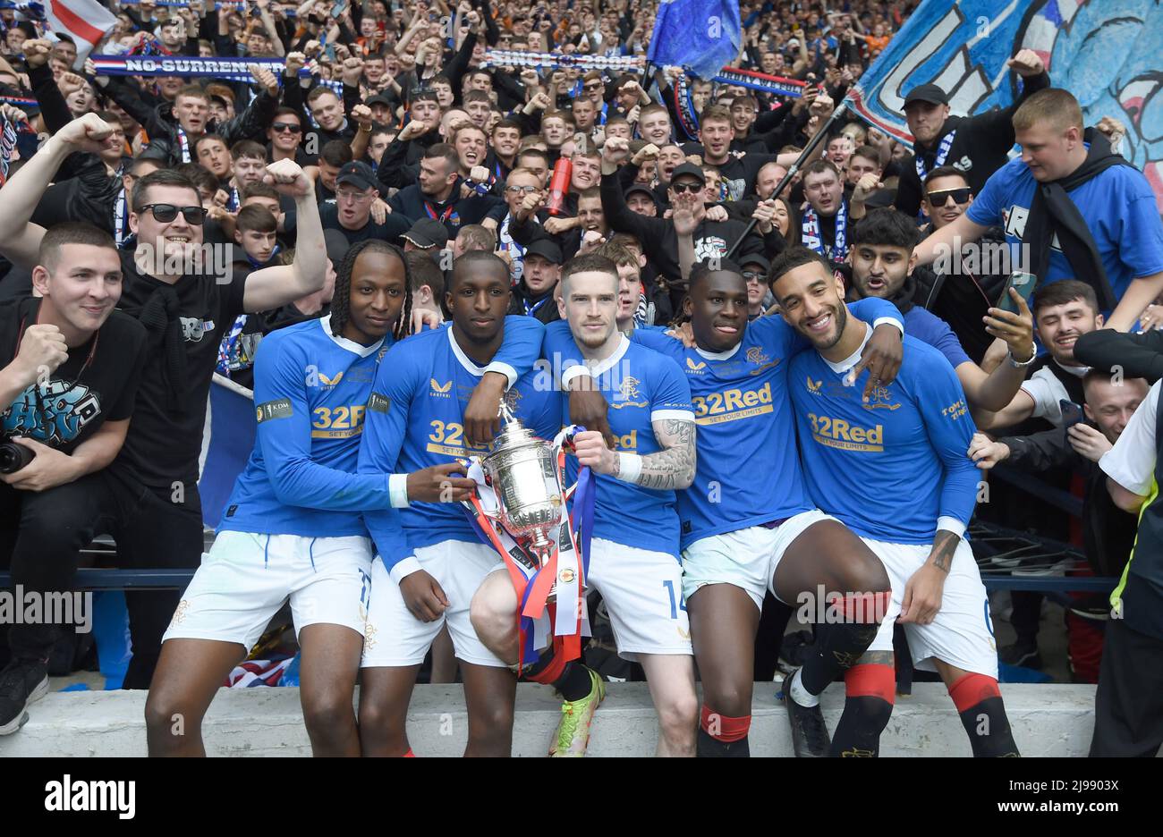 Glasgow rangers players hi-res stock photography and images - Alamy