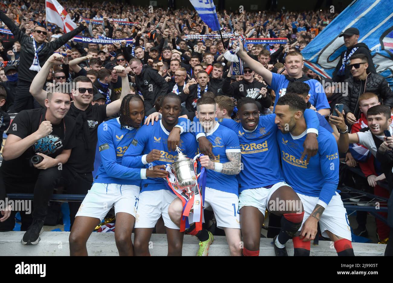 Glasgow rangers players hi-res stock photography and images - Alamy