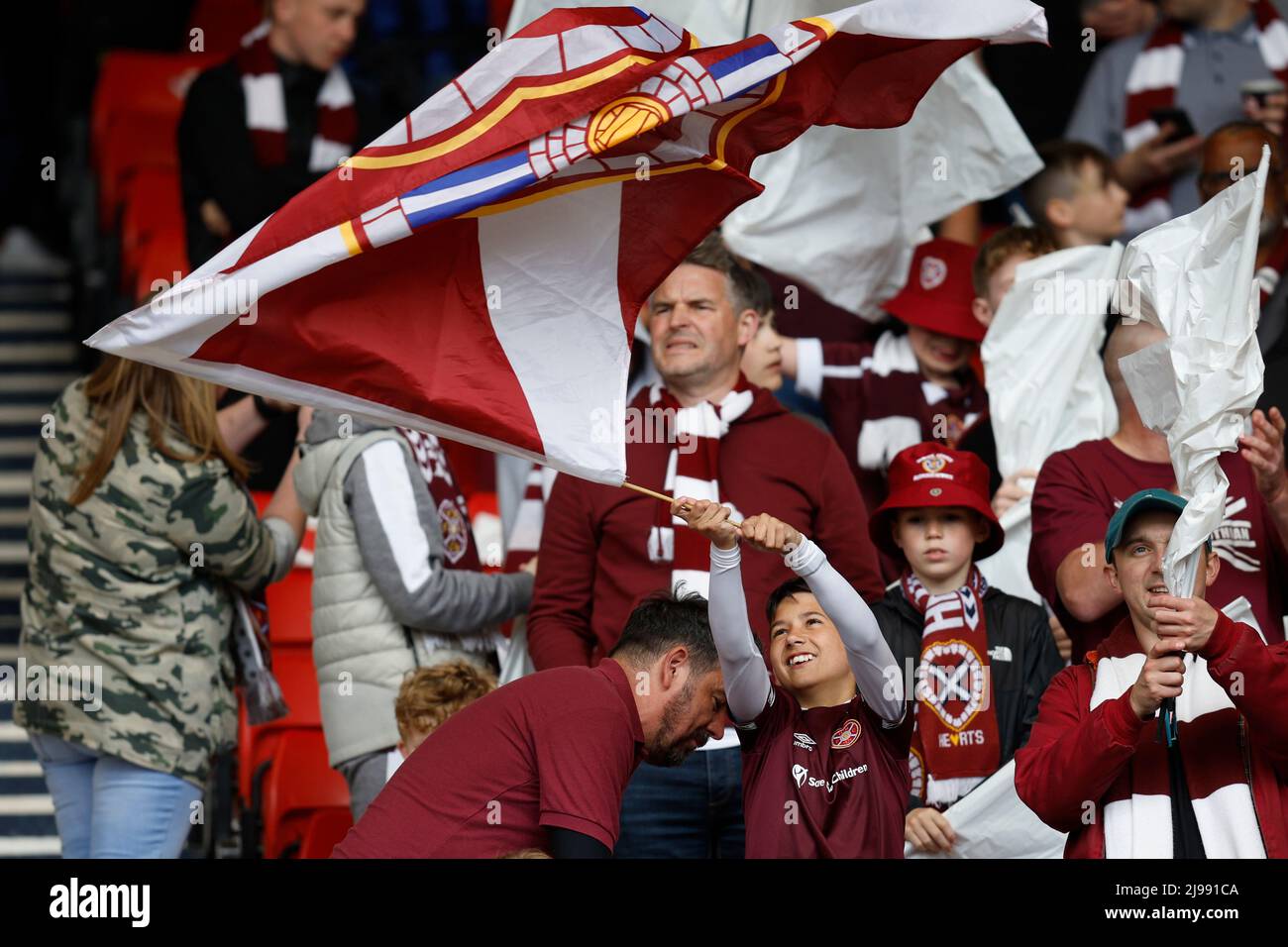 Hampden Park, Glasgow, UK. 21st May, 2022. Scottish FA Cup Final ...