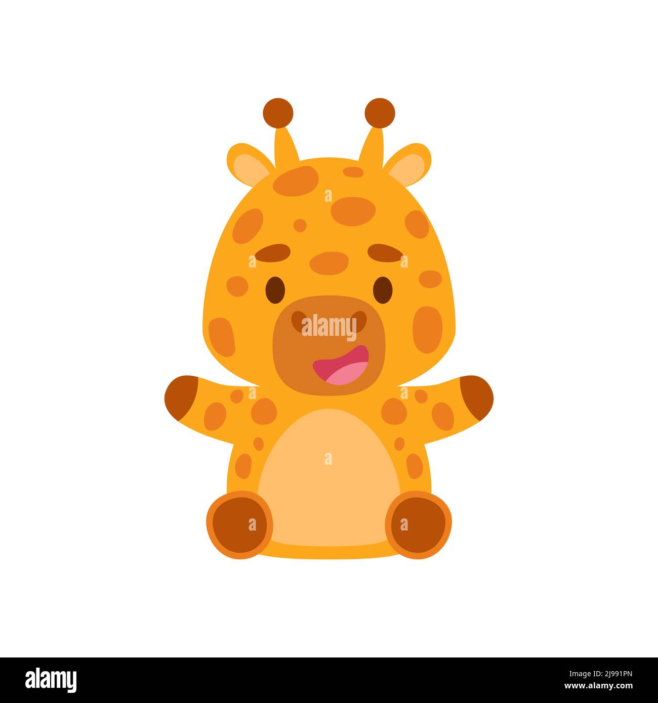 Baby Shower Giraffe Clipart