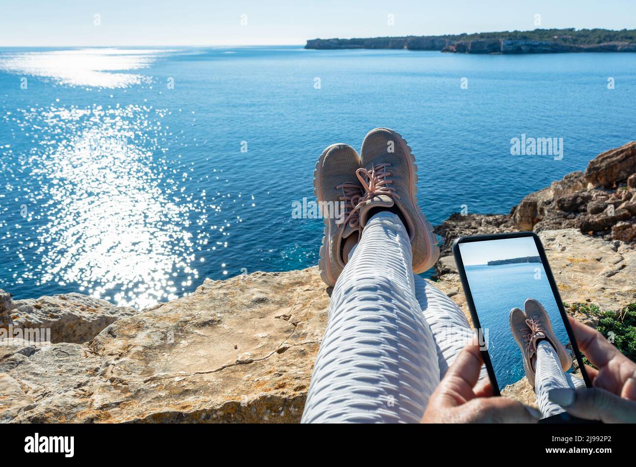 Explorer feet hi-res stock photography and images - Alamy