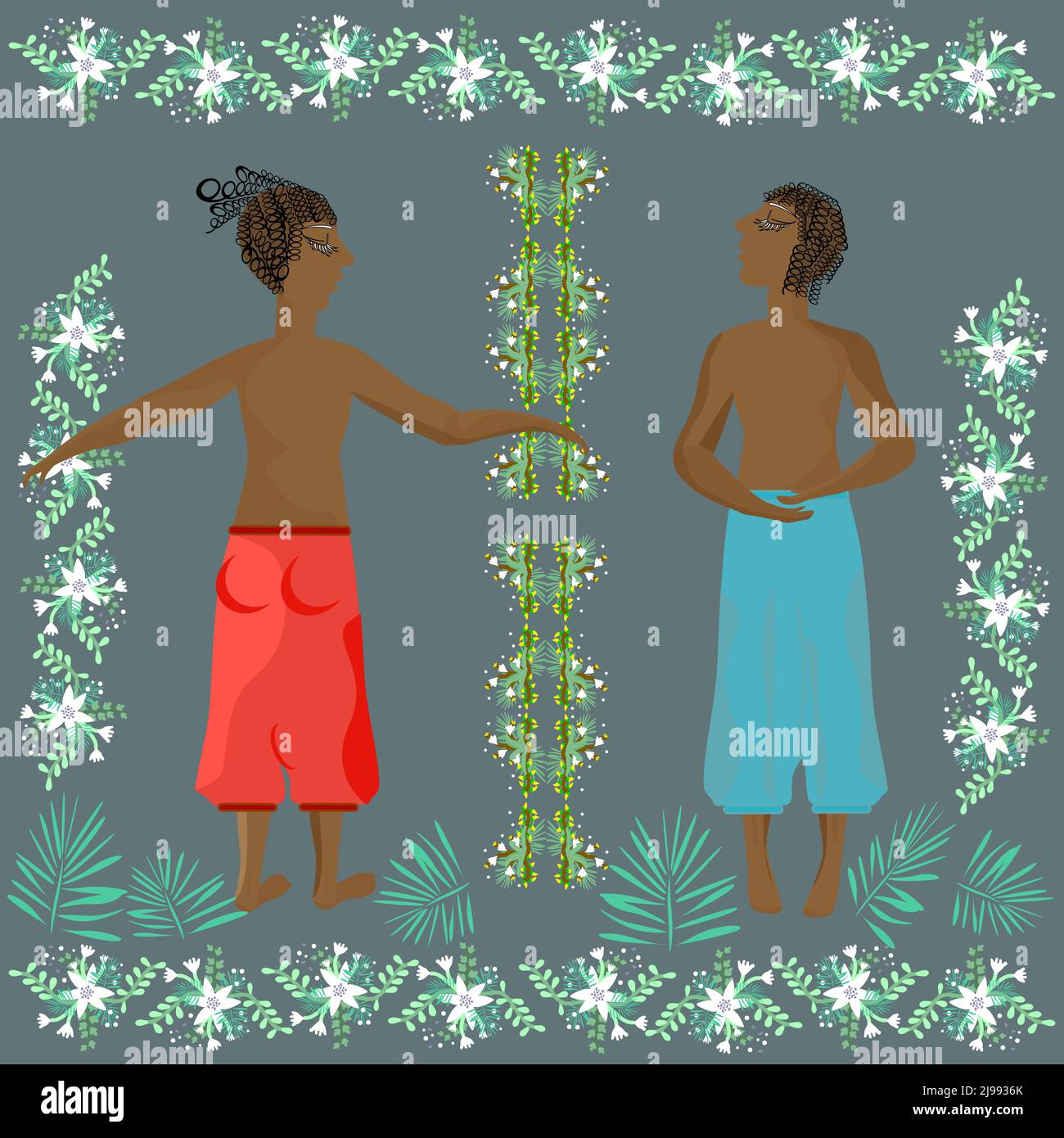 Two people standing opposite each other Stock Vector Images - Alamy Two people standing opposite each other Stock Vector Images - Alamy