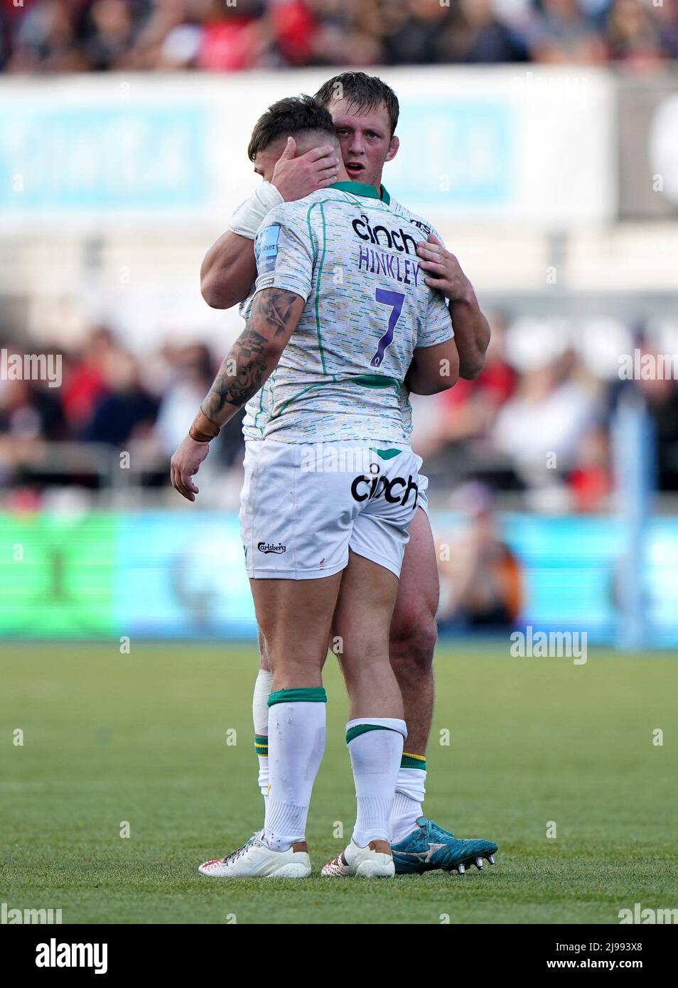 Aaron hinkley of northampton saints hi-res stock photography and images ...